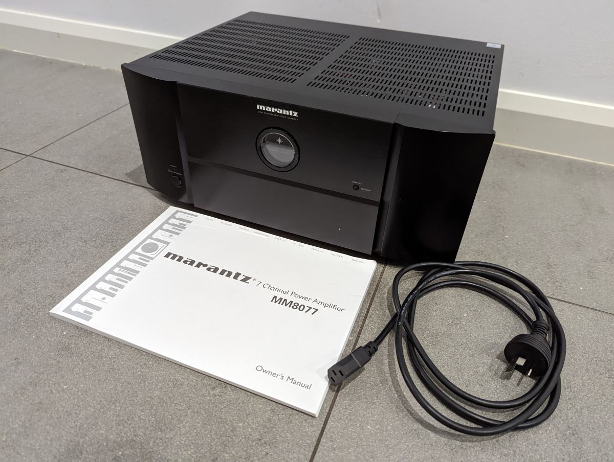 Marantz MM8077 7-Channel Power Amplifier - Stereo, Home Cinema ...