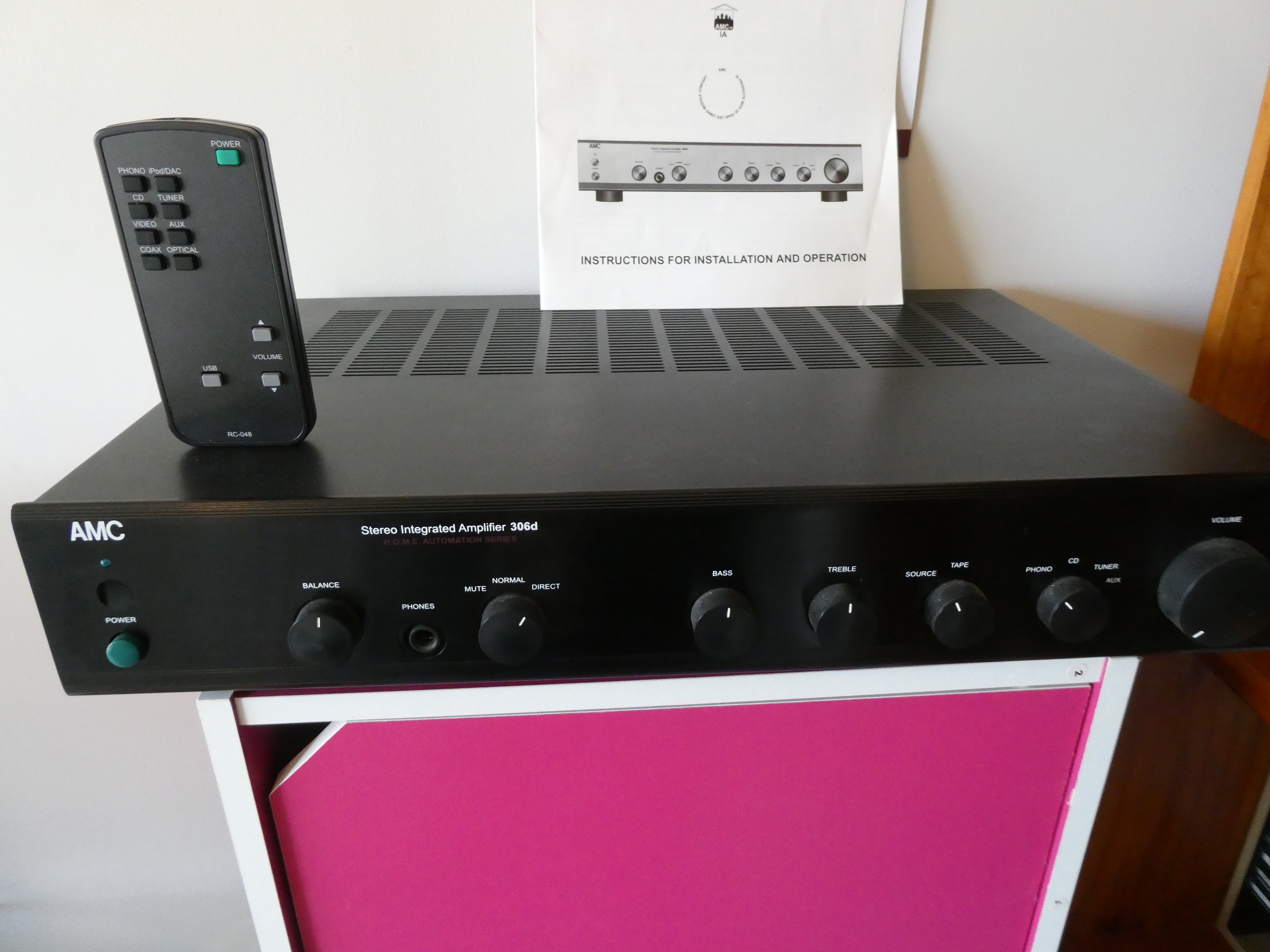 AMC 306d integrated amplifier - Stereo, Home Cinema, Headphones ...