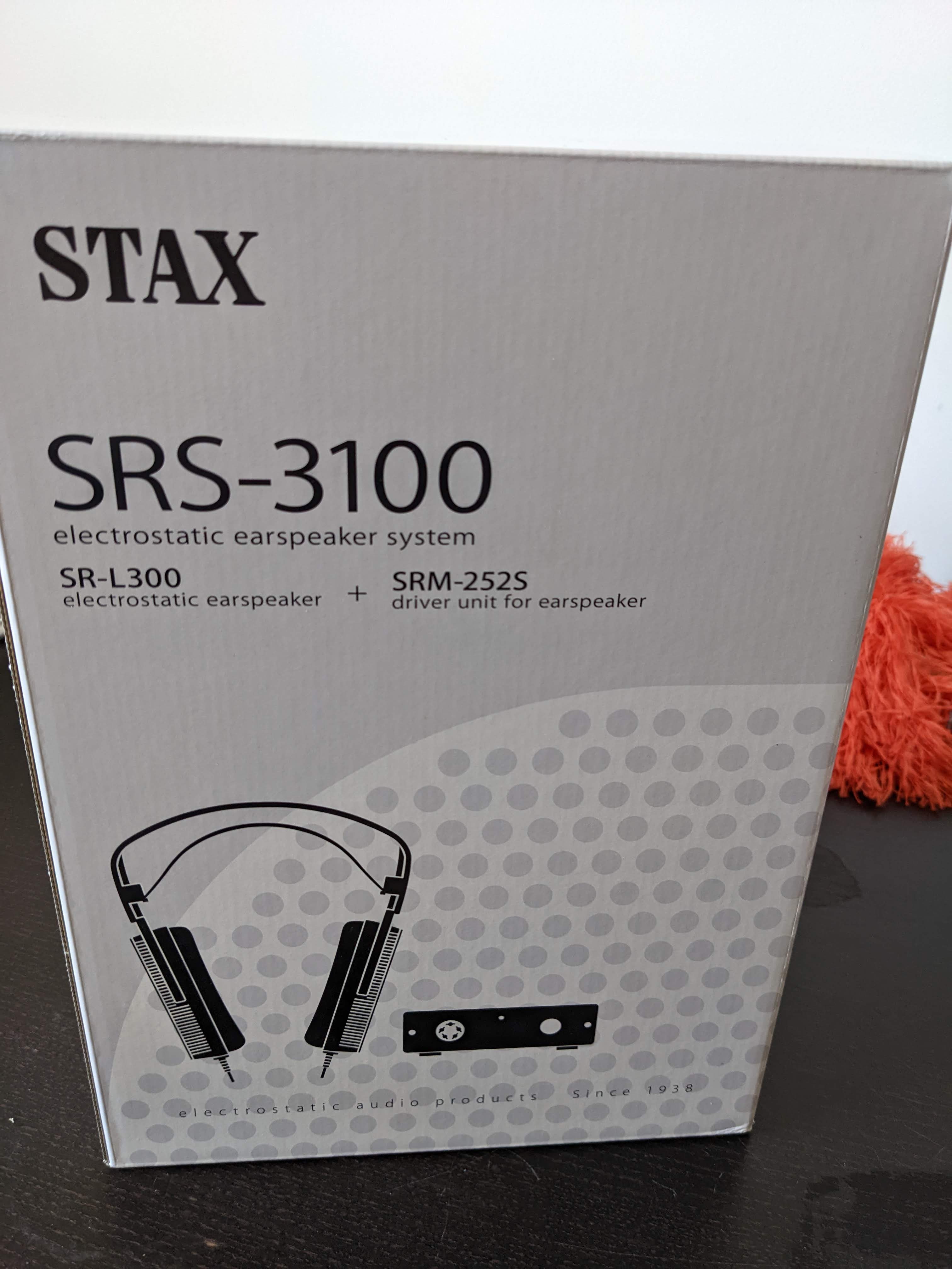 Stax SRS-3100 - SR-L300 Earspeakers and SRM-252S energiser - Stereo ...