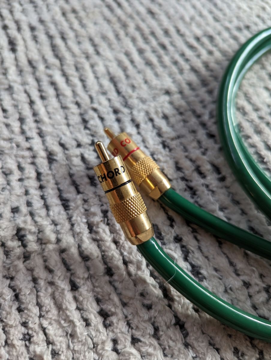 Chord Cobra Plus 1m RCA Interconnects |﻿ Hi-Fi and Cinema Cables ...