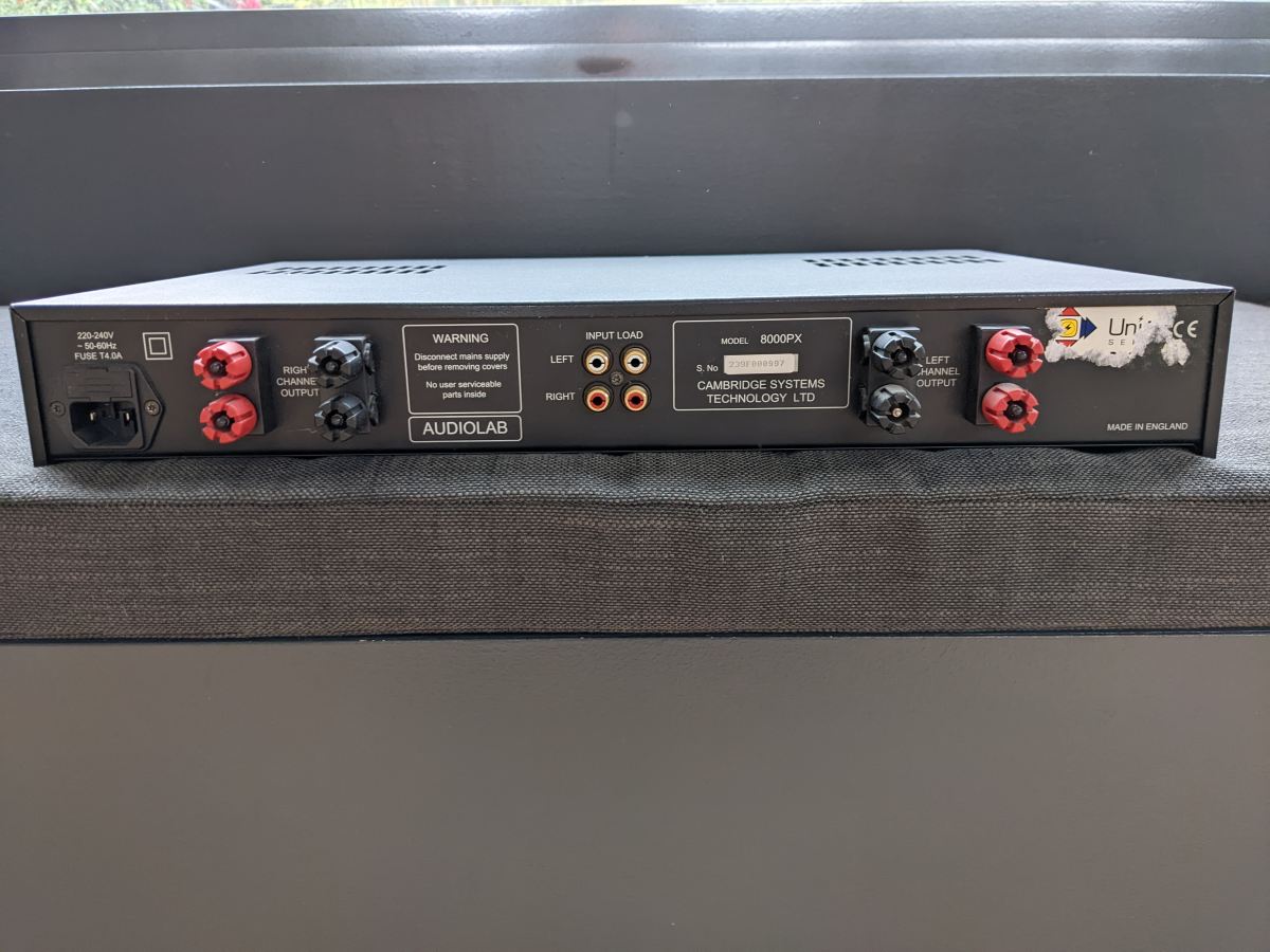Audiolab 8000Px Poweramp - Stereo, Home Cinema, Headphones Components ...
