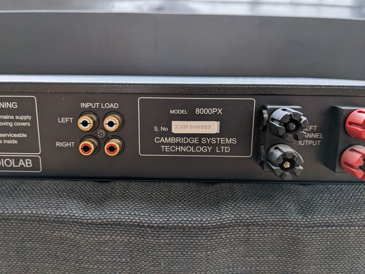 Audiolab 8000Px Poweramp - Stereo, Home Cinema, Headphones Components ...