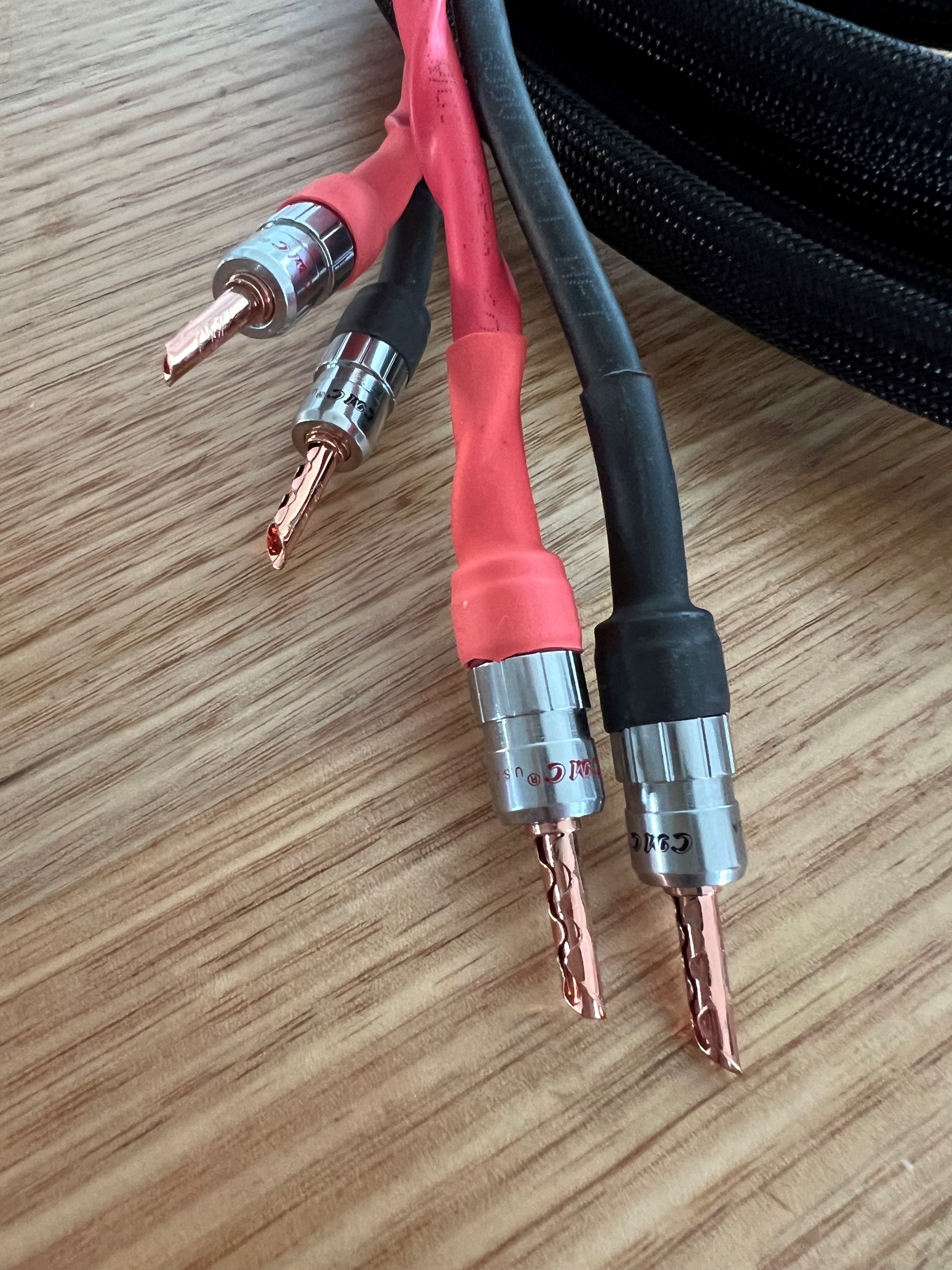 Robertson Audio Cables Pure Fine Silver speaker cables (2.5m - Hi-Fi ...