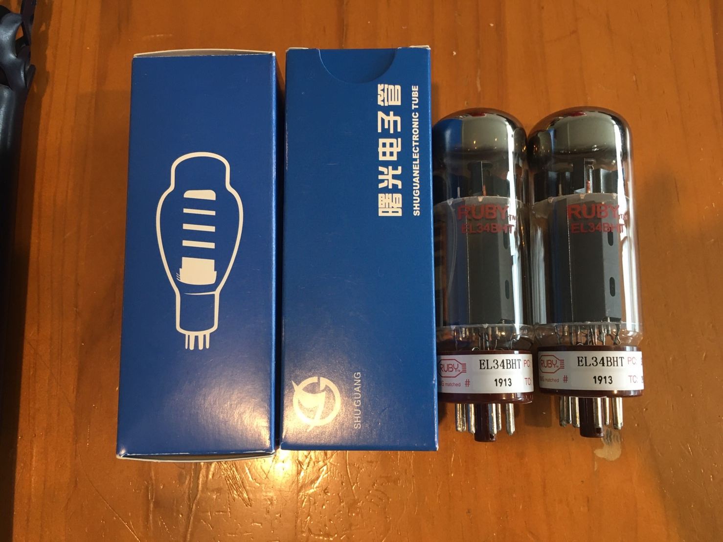 Ruby El34 BHT matched pair |﻿ Hi-Fi and Cinema Cables & Accessories