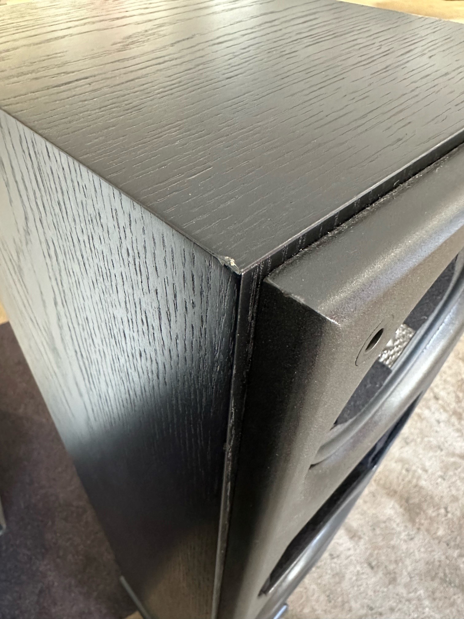 VAF Signature i33 floorstander speakers - black oak - Commercial ...