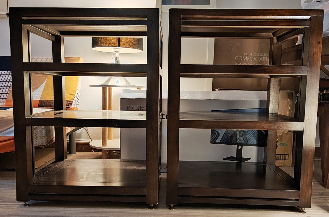 4 Tier Solid Wood Rack - Hi-Fi and Cinema Cables & Accessories - StereoNET