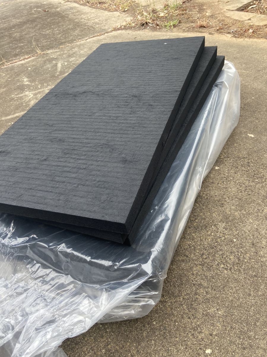 Martini Absorb XXHD 50mm Black (600x1200) Acoustic Panels - Hi-Fi and ...