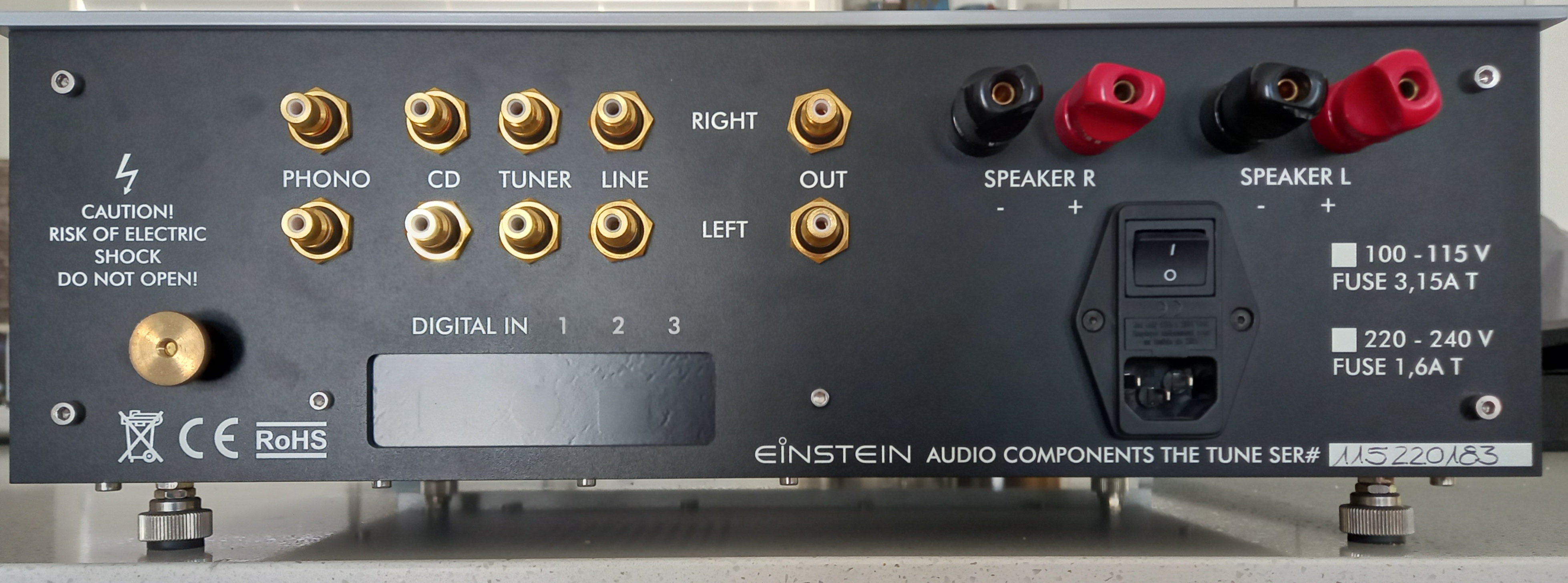 Einstein The Tune Integrated Amplifier - Commercial Classifieds - StereoNET