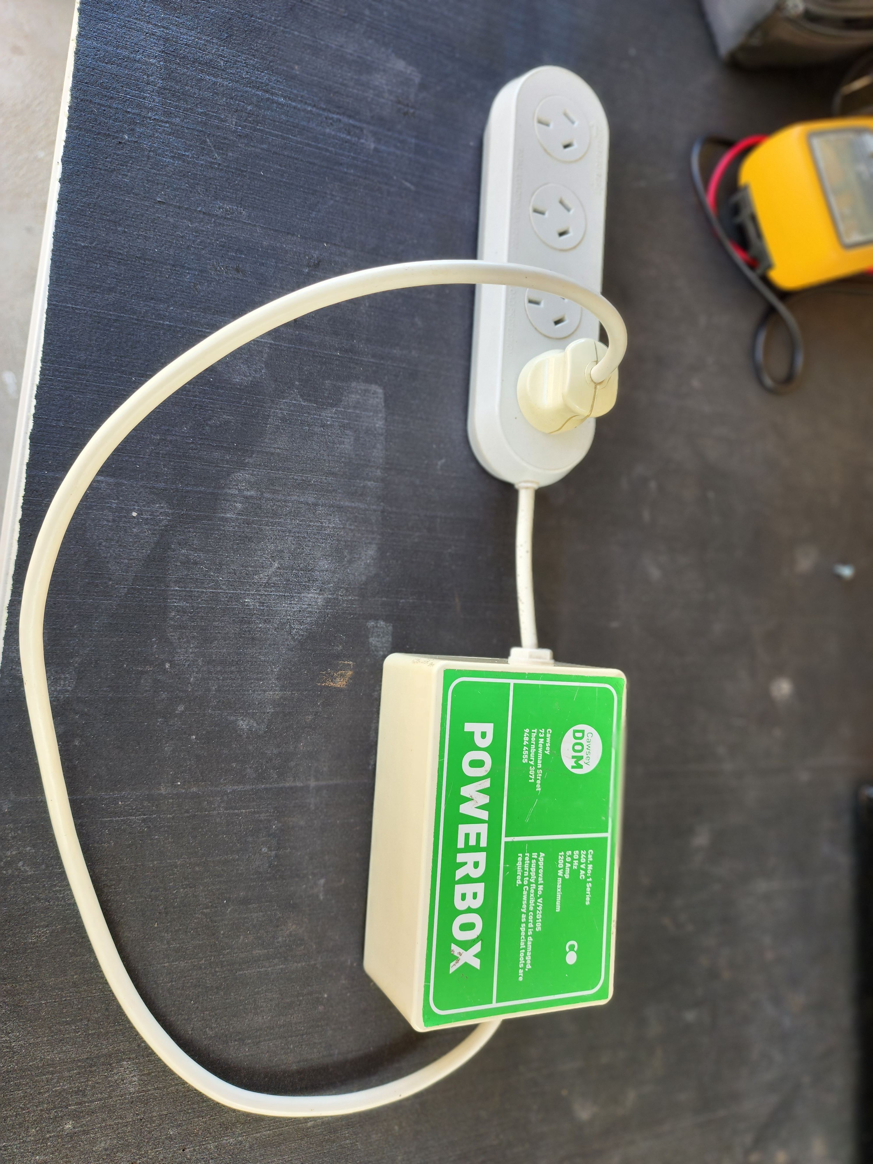 Power filter, Gary Cawsey Power Box - Hi-Fi and Cinema Cables ...