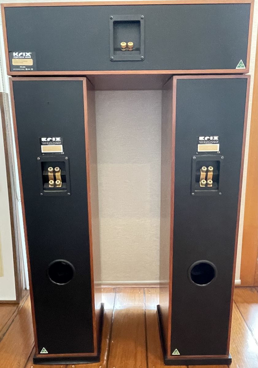 Krix Lyrix Gold & Centrix speakers - Stereo, Home Cinema, Headphones ...