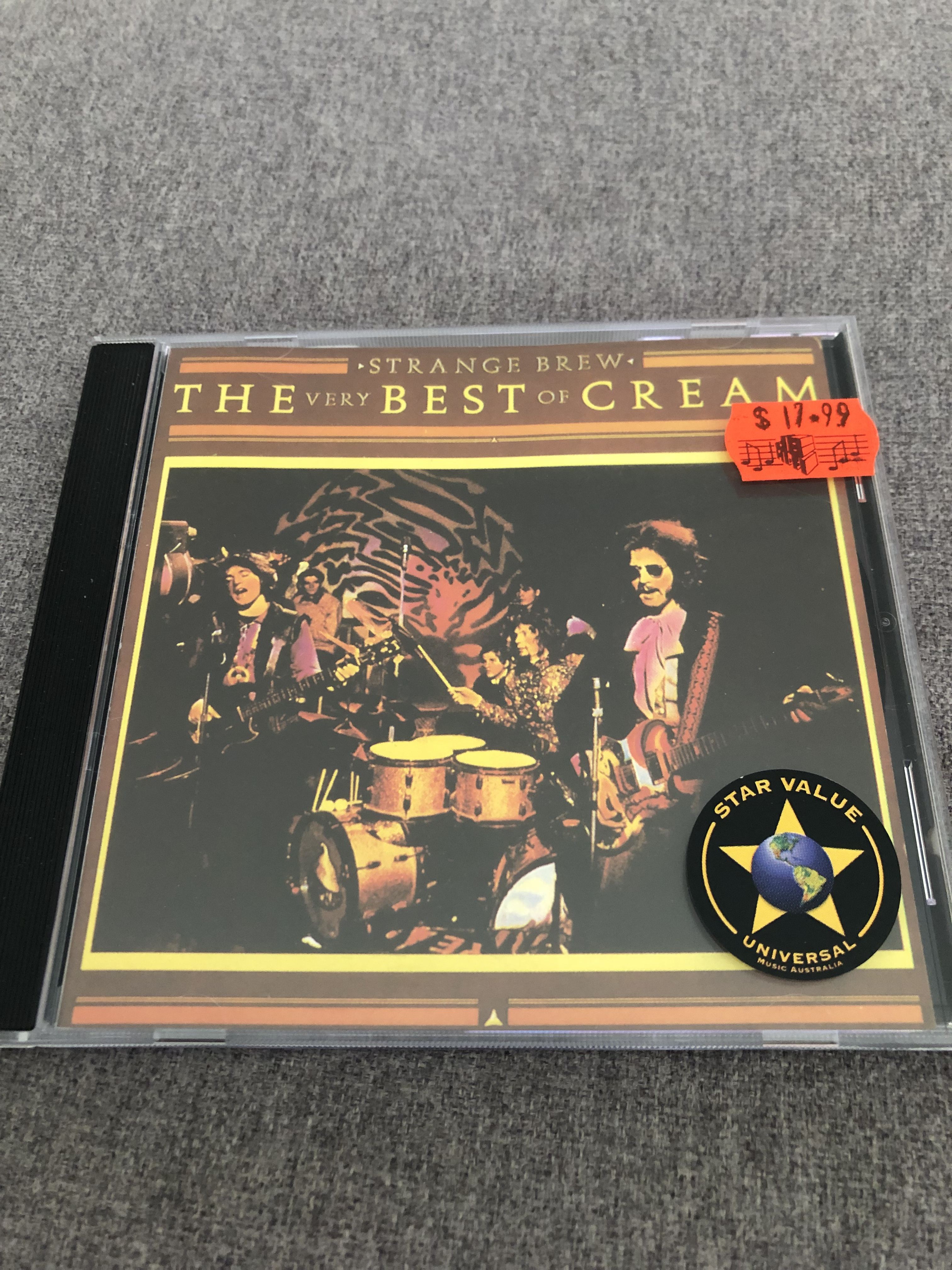 Cream - Strange Brew: The Very Best of Cream CD - Vinyl, CD, and Blu ...