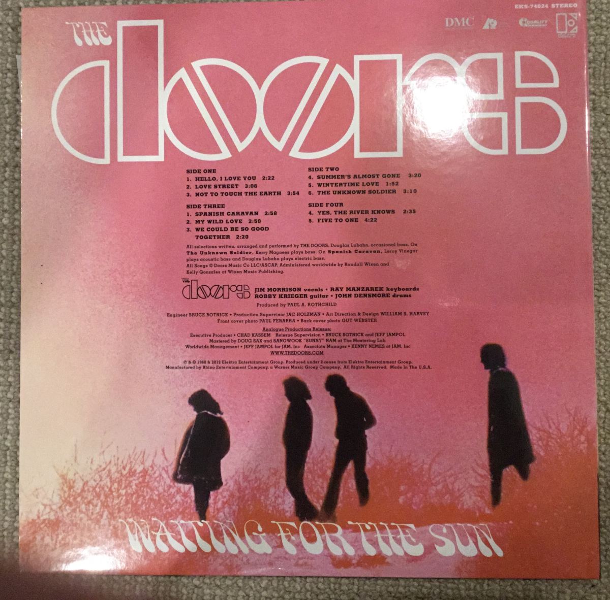 The Doors Waiting For The Sun 2x 45rpm discs - Vinyl, CD, and Blu-ray - StereoNET