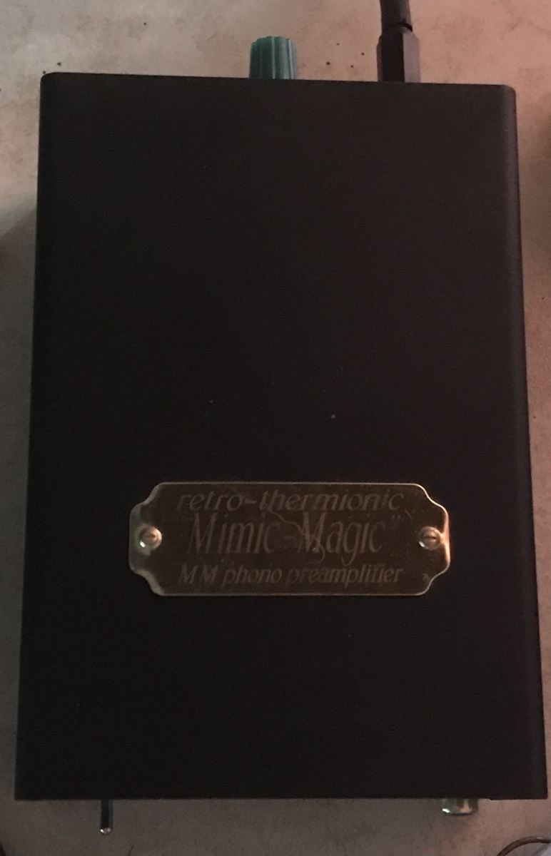 Retro-thermionic “Mimic Magic” MM Phono Stage with 24VDC LPS - Stereo ...
