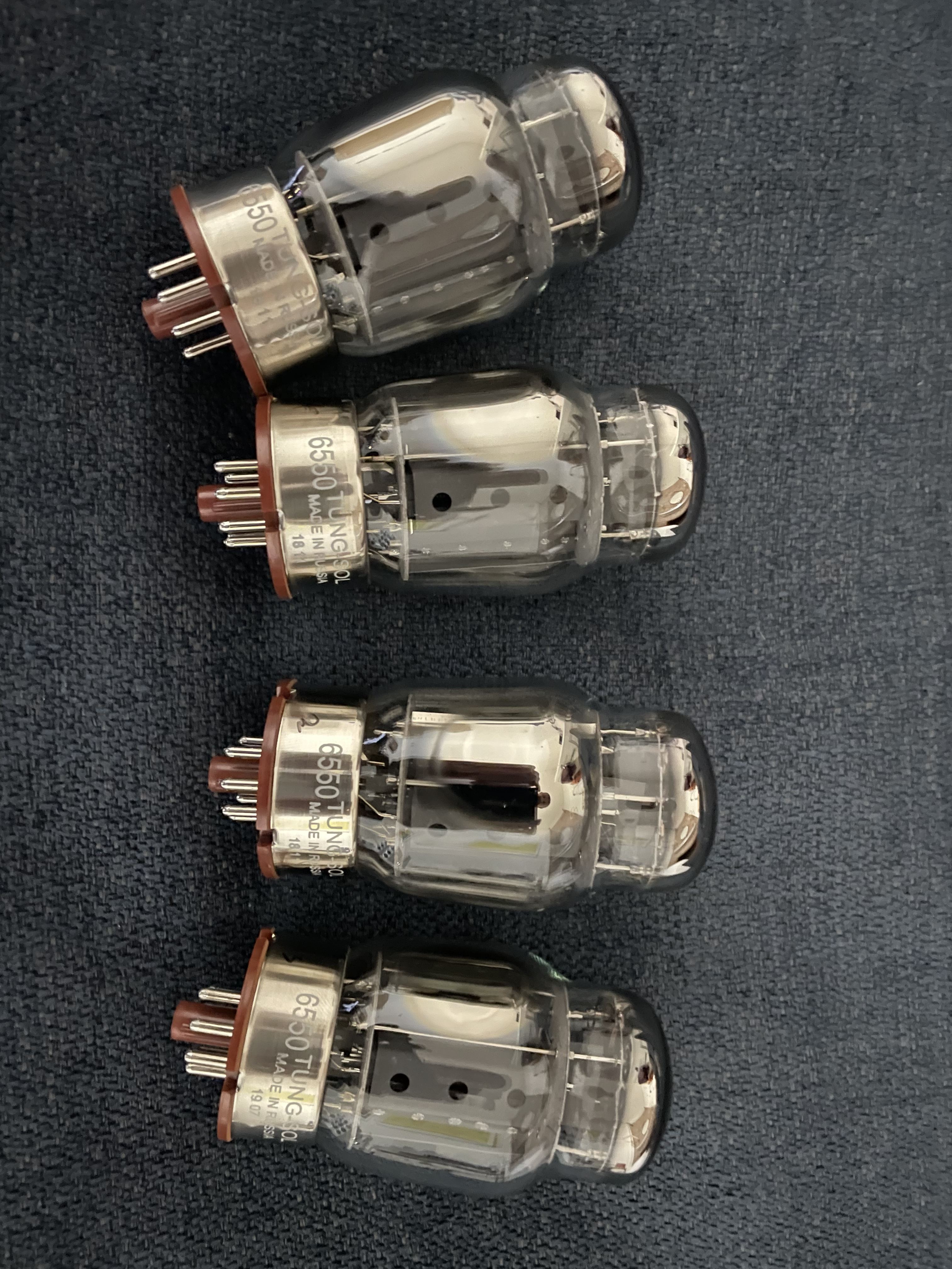 FS: Factory Platinum Matched Quad Tung Sol 6550 - Hi-Fi and Cinema ...