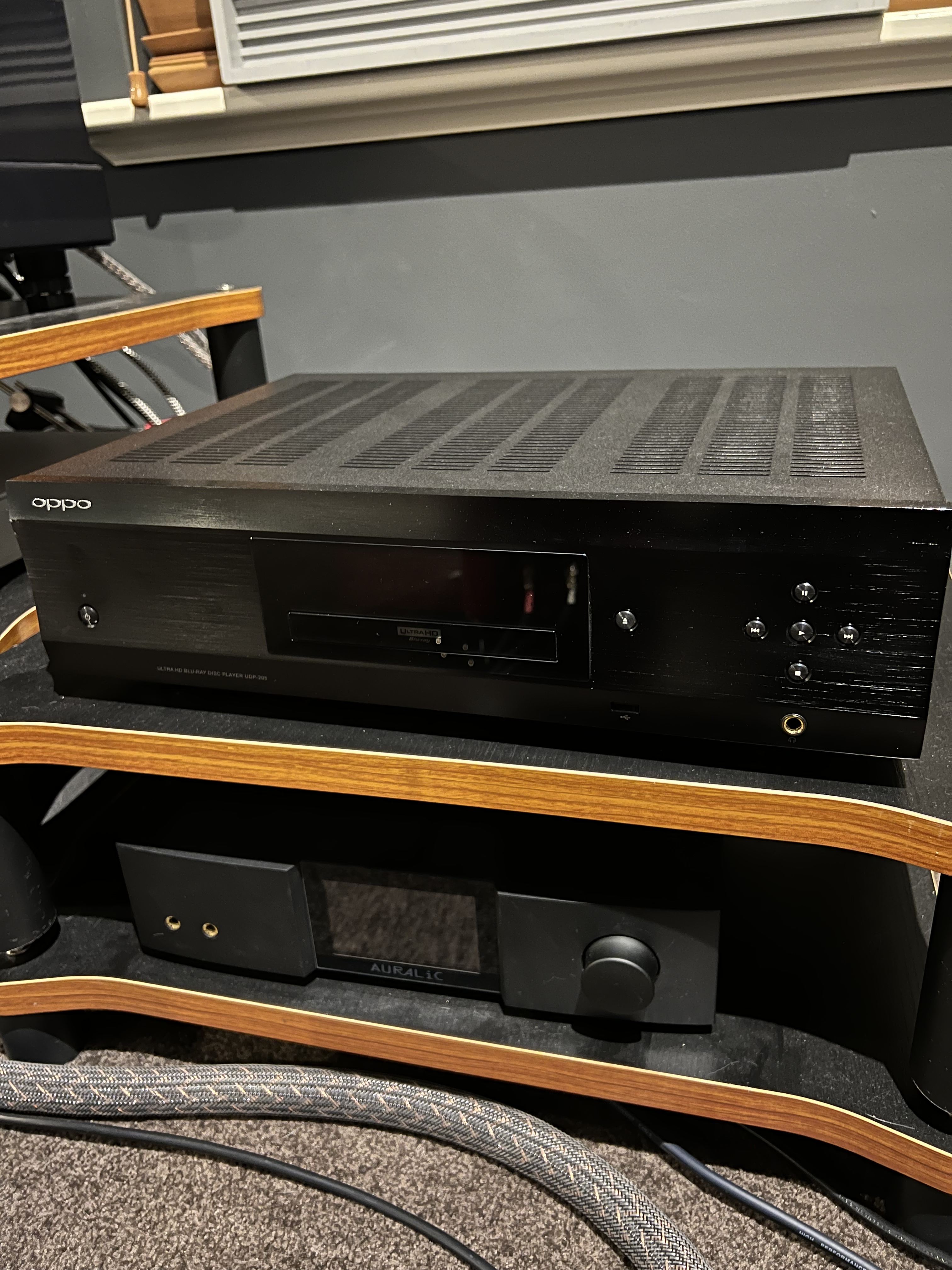 Oppo UDP-205 4K Ultra HD Audiophile Blu-ray Disc Player - Stereo, Home ...