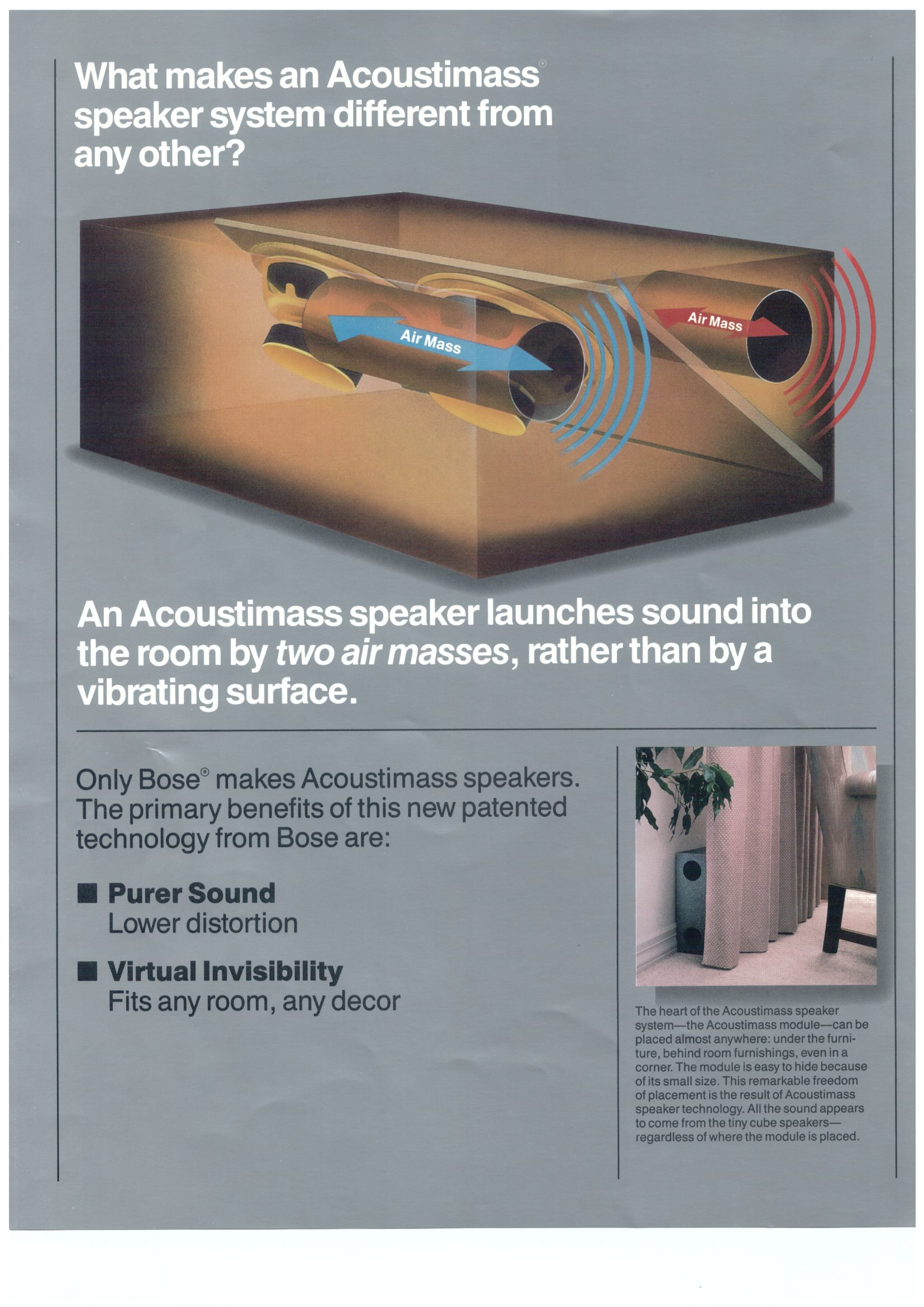 Bose AM-5 Acoustimass Speaker System - Stereo, Home Cinema, Headphones ...