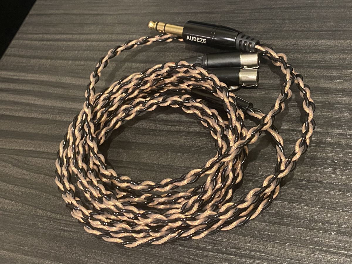 Audeze Premium Cable (2.5m with 1/4 inch termination) |﻿ Hi-Fi and ...