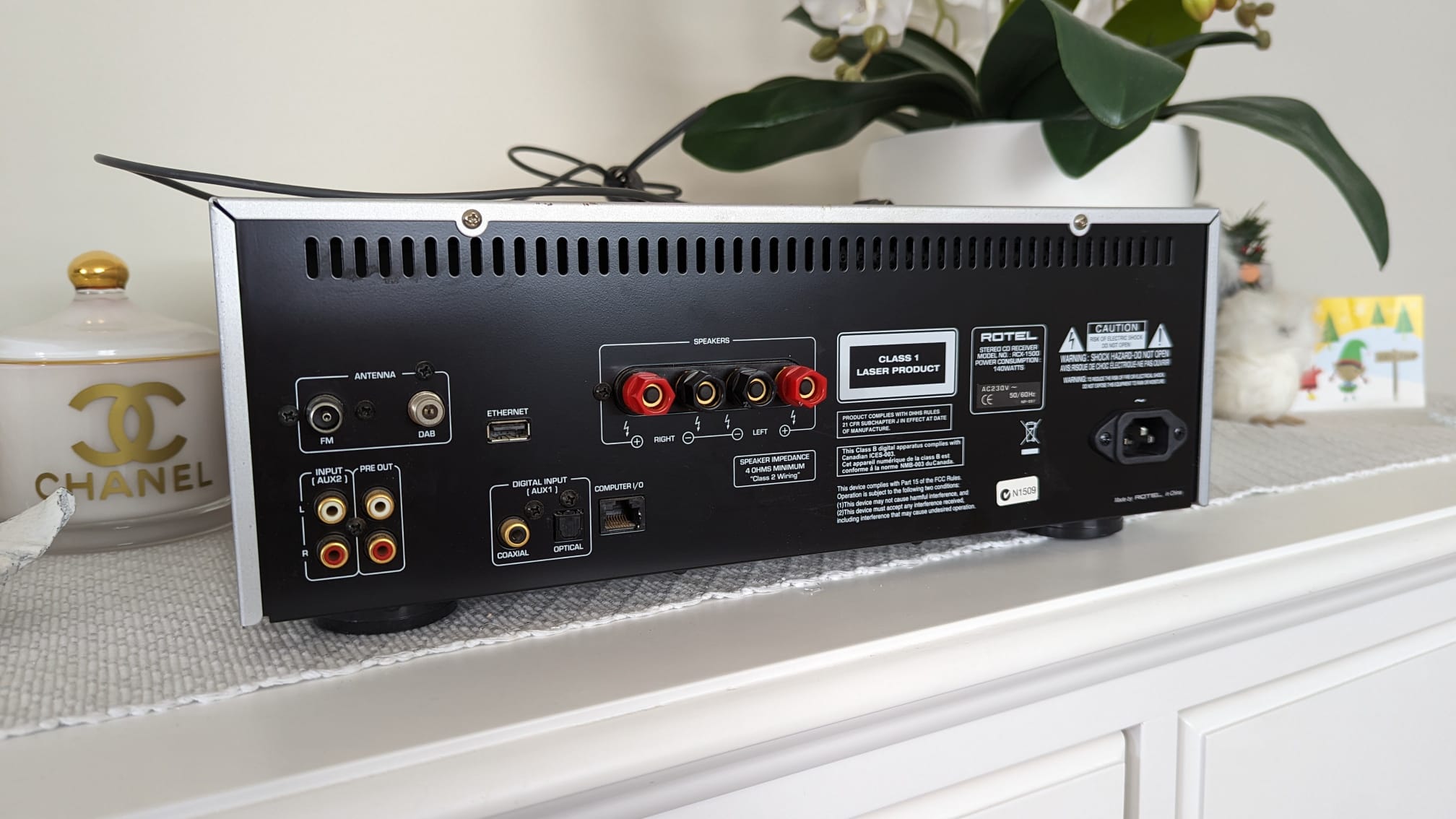 Rotel RCX-1500 All in One Streaming Amplifier - Stereo, Home Cinema ...