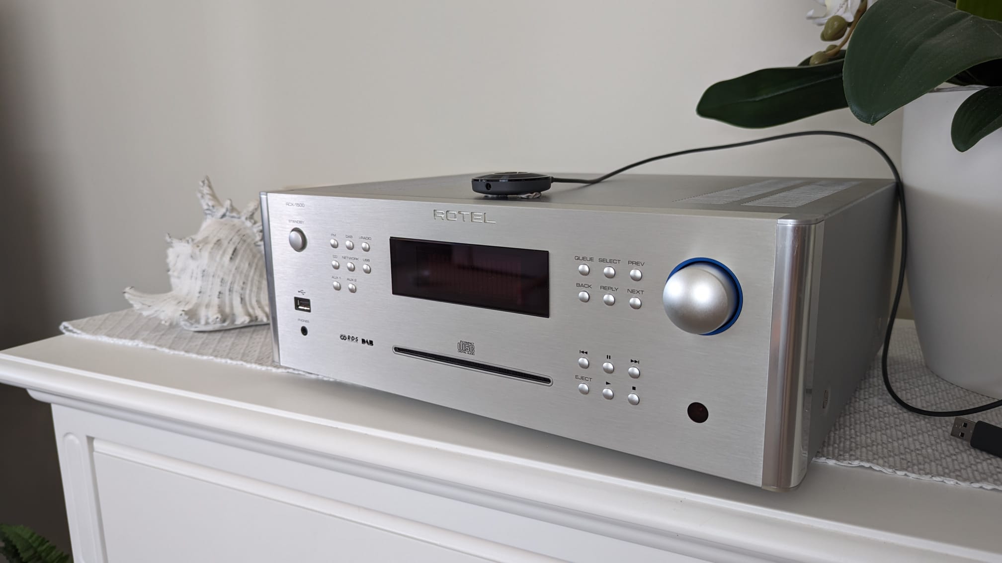 Rotel RCX-1500 All in One Streaming Amplifier - Stereo, Home Cinema ...