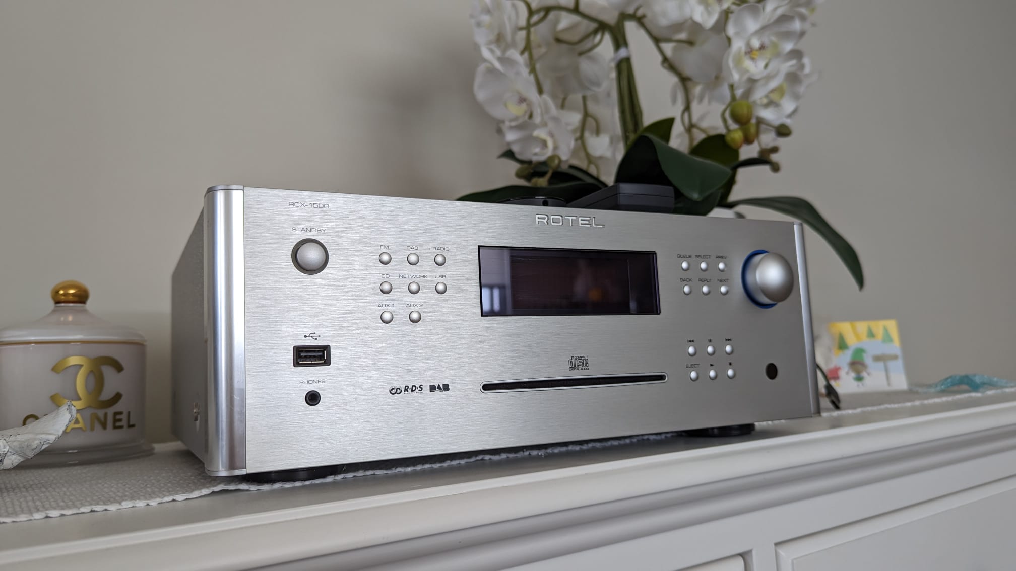 Rotel RCX-1500 All in One Streaming Amplifier - Stereo, Home Cinema ...