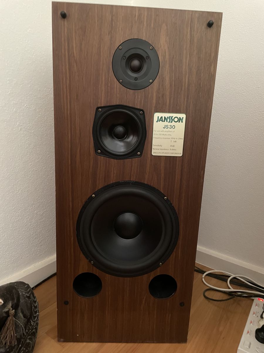 Jansson JS30 floorstanders/upgrading old system in Canberra - Speakers ...