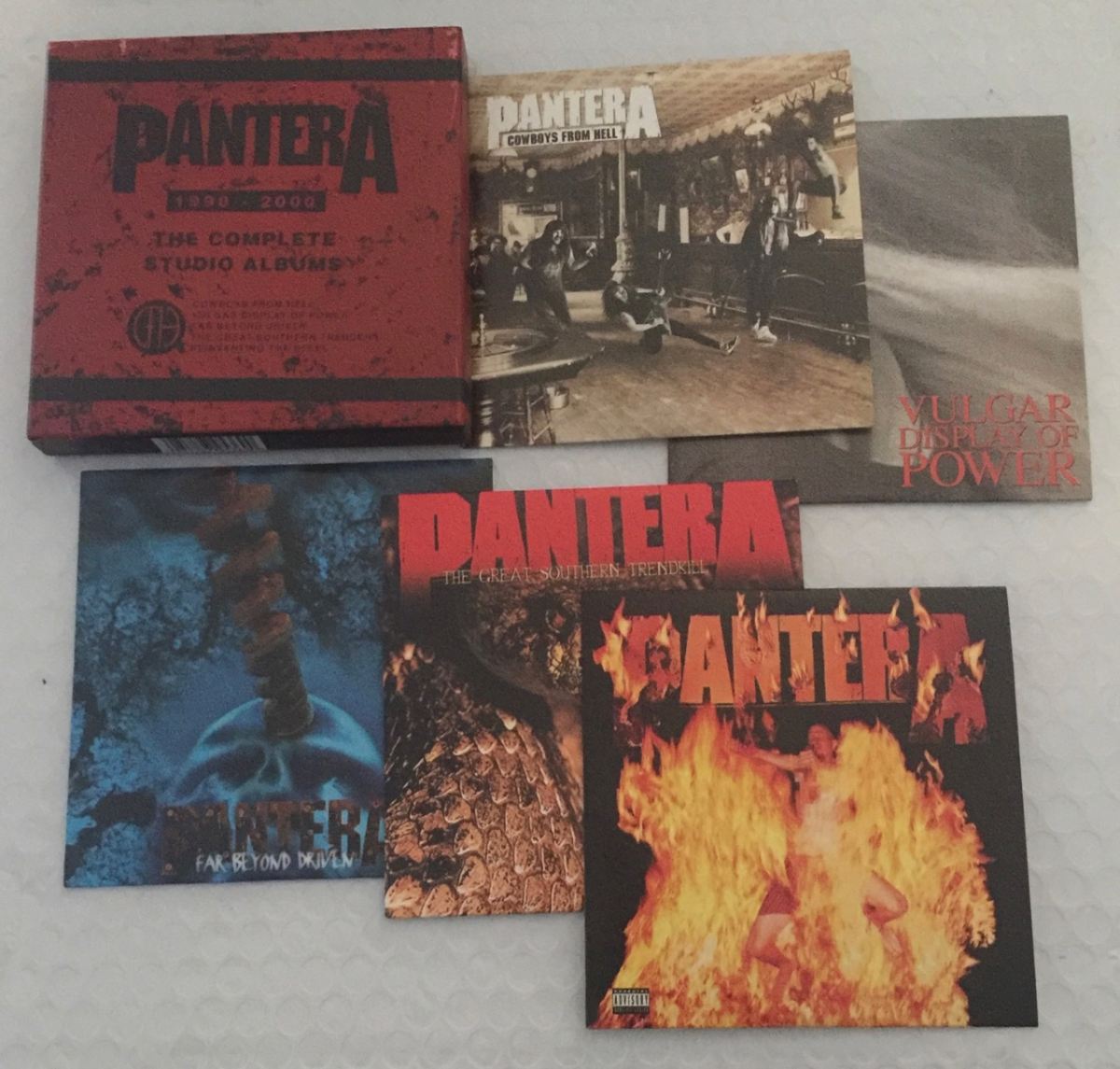 Pantera - The Complete Studio Albums CD Set |﻿ Vinyl, CD, and Blu-ray