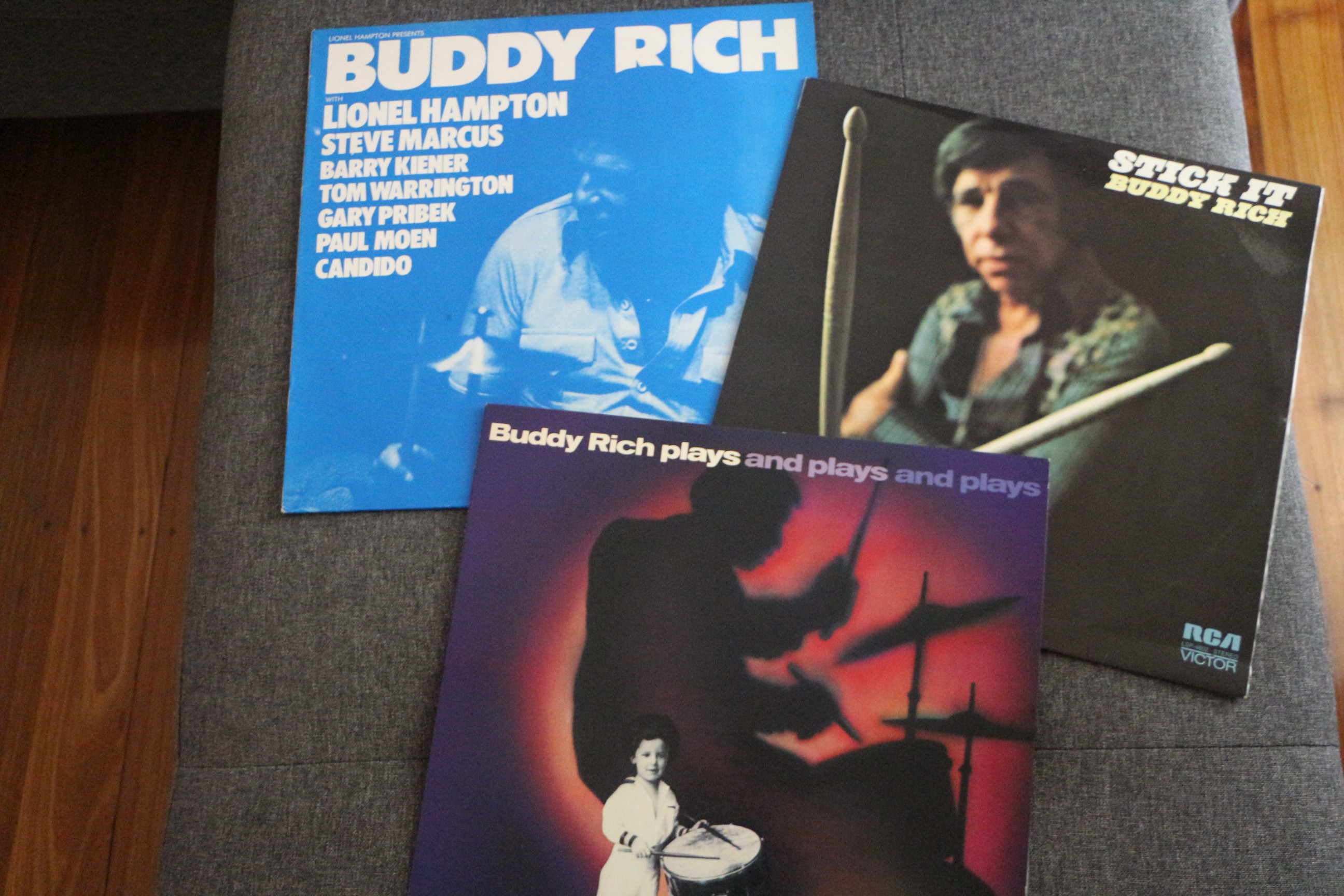 Buddy Rich Vinyl x 3 |﻿ Vinyl, CD, and Blu-ray