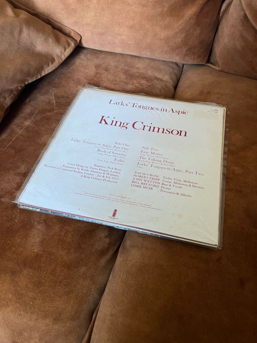 King Crimson - Larks' Tongue in Aspic LP - Vinyl, CD, and Blu-ray ...