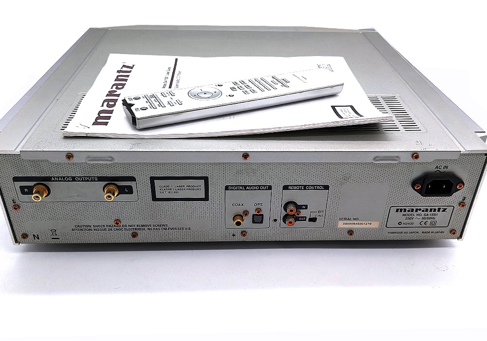 Marantz SA-15Si SACD CD player - Commercial Classifieds - StereoNET