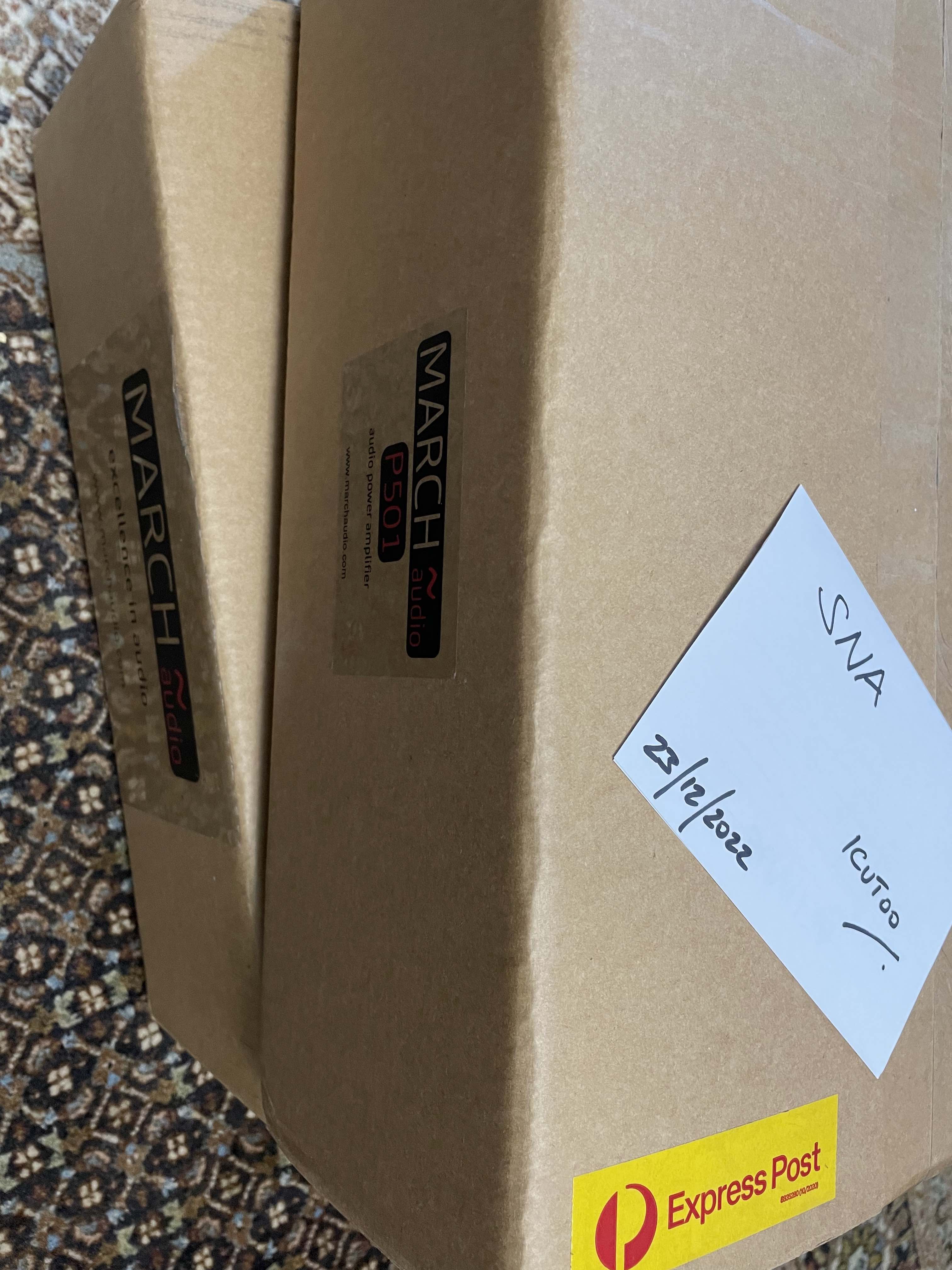 March Audio P501 Power Amp Monoblocs (Pair) - Stereo, Home Cinema, Headphones Components - StereoNET