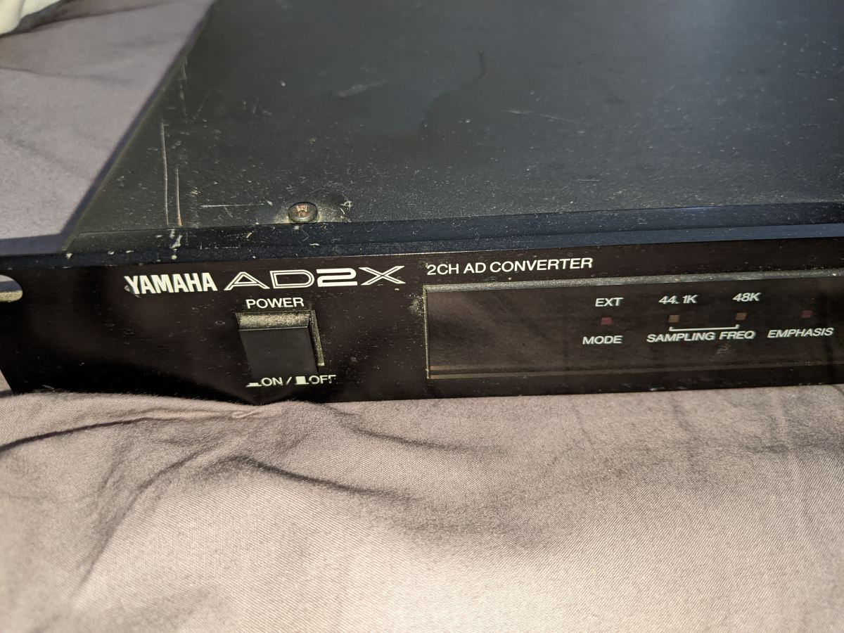 Yamaha AD2X Stereo AD Converter - Analog to Digital - Stereo, Home ...
