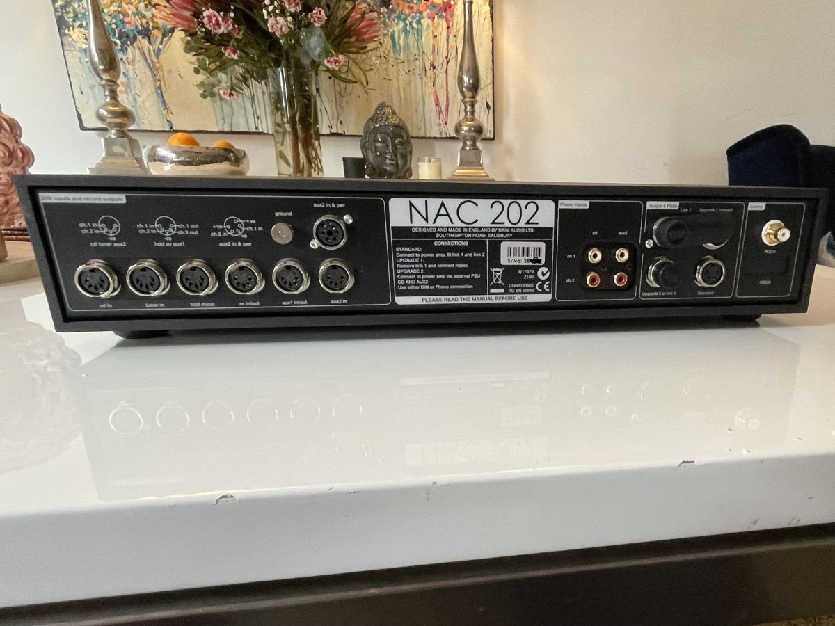 Naim NAC 202 Pre amplifier with NAPSC power supply |﻿ Stereo, Home ...
