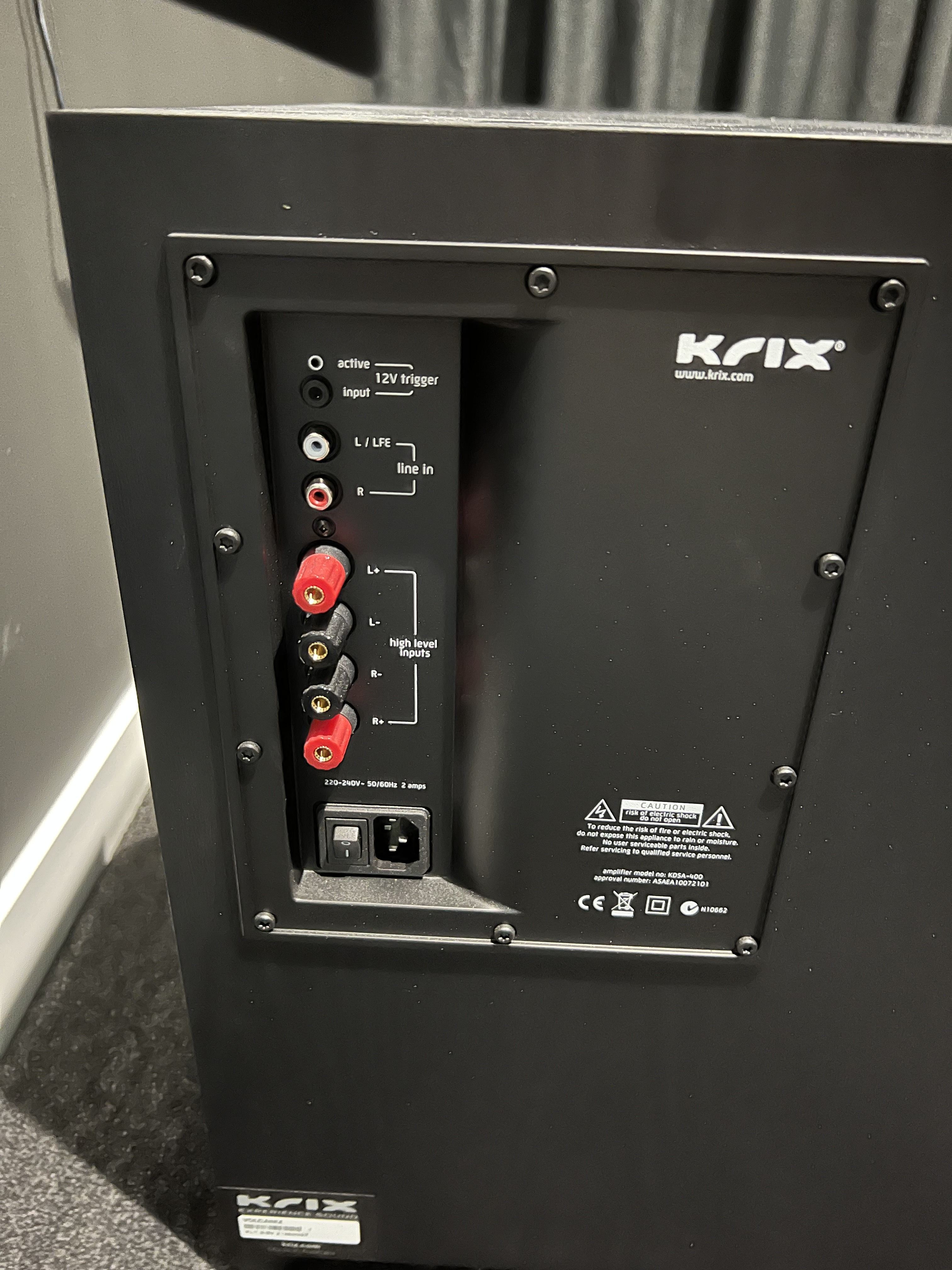 Krix Volcanix Subwoofer - Stereo, Home Cinema, Headphones Components - StereoNET