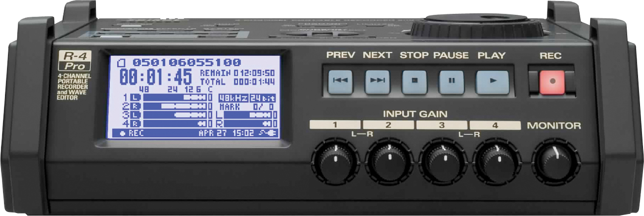 ROLAND EDIROL R4 PRO 4 ChannelRECORDER - Stereo, Home Cinema ...