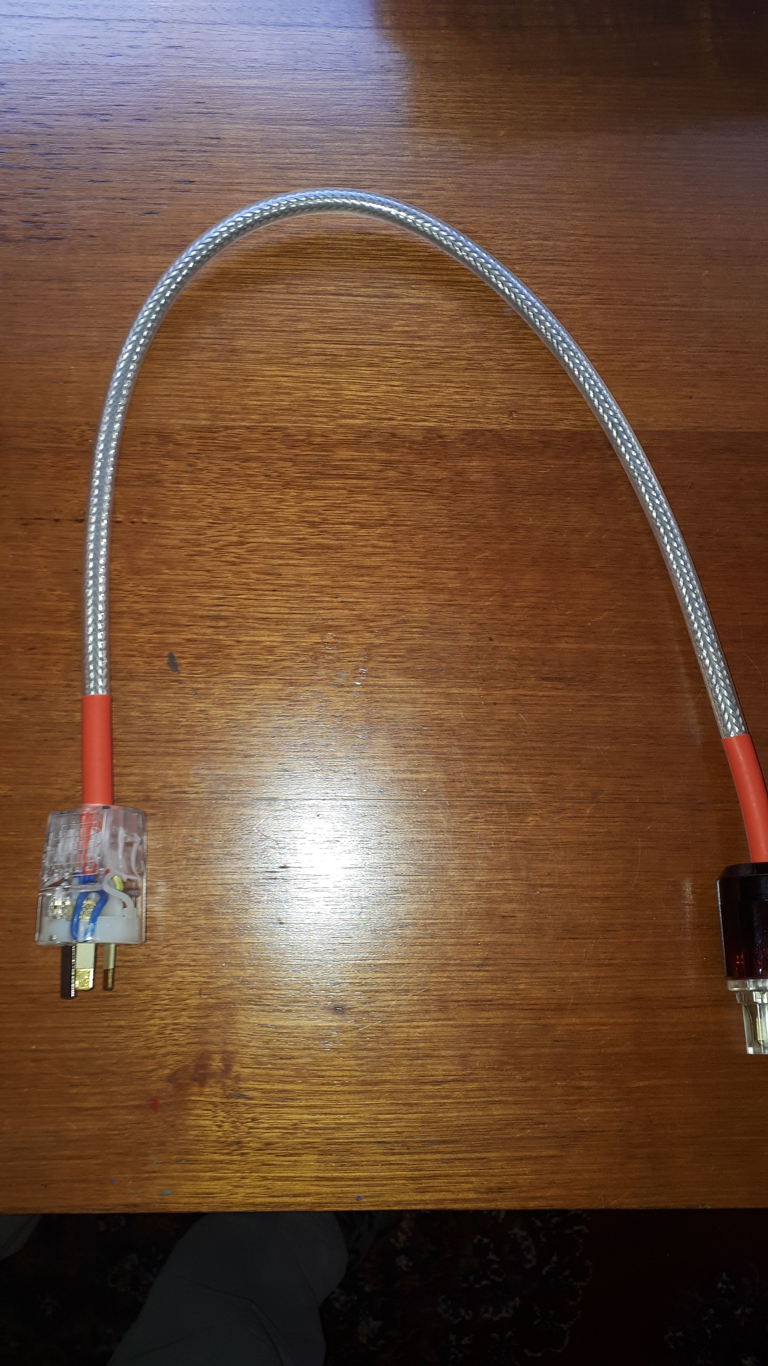 Australian made power cable (Ray's) - 0.8m |﻿ Hi-Fi and Cinema Cables ...