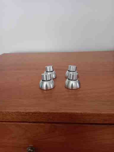 Nordost Pulsar Points - Set of 4 Aluminium cones - Hi-Fi and Cinema ...