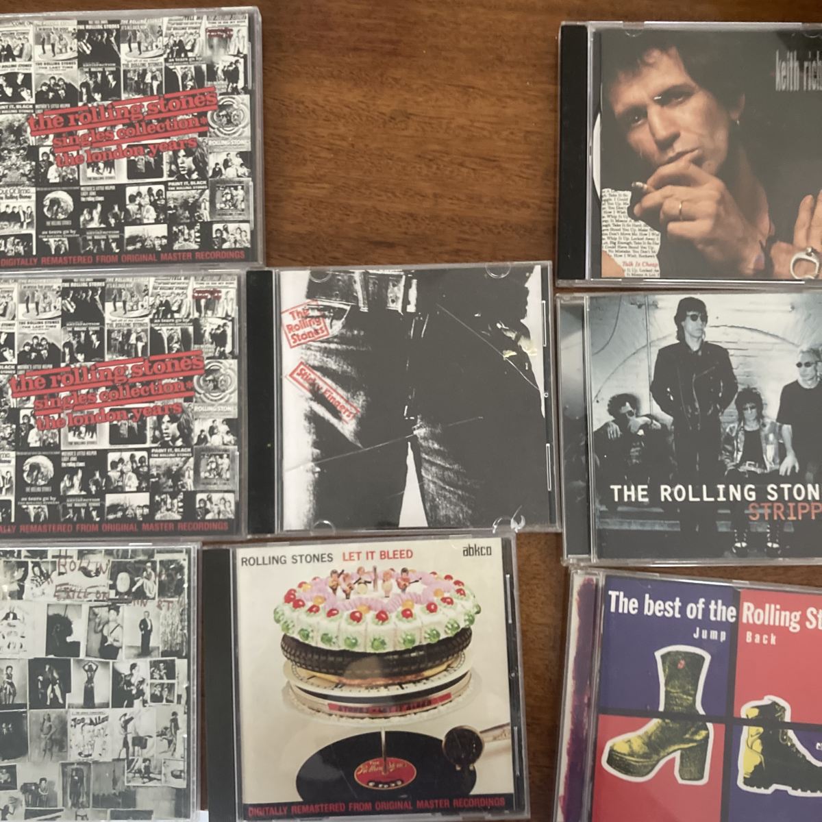 Rolling Stones 8 CDs |﻿ Vinyl, CD, and Blu-ray