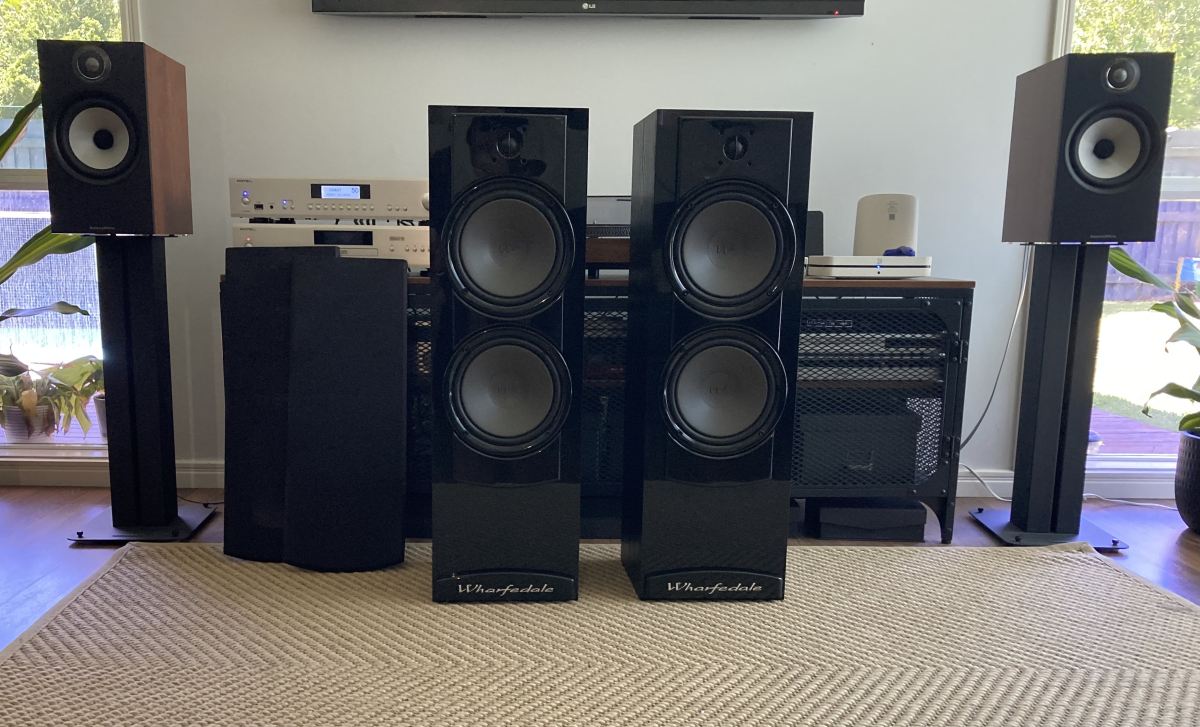 Wharfedale Atlantic 400 Gloss Floor standing speakers - Stereo, Home ...