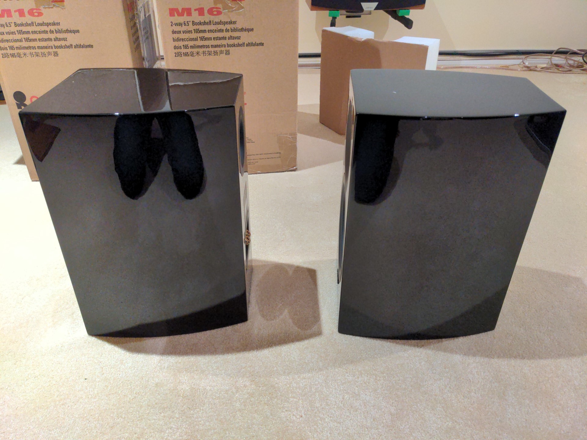 Revel Concerta2 M16 Bookshelf Speakers (BLACK) |﻿ Stereo, Home Cinema ...