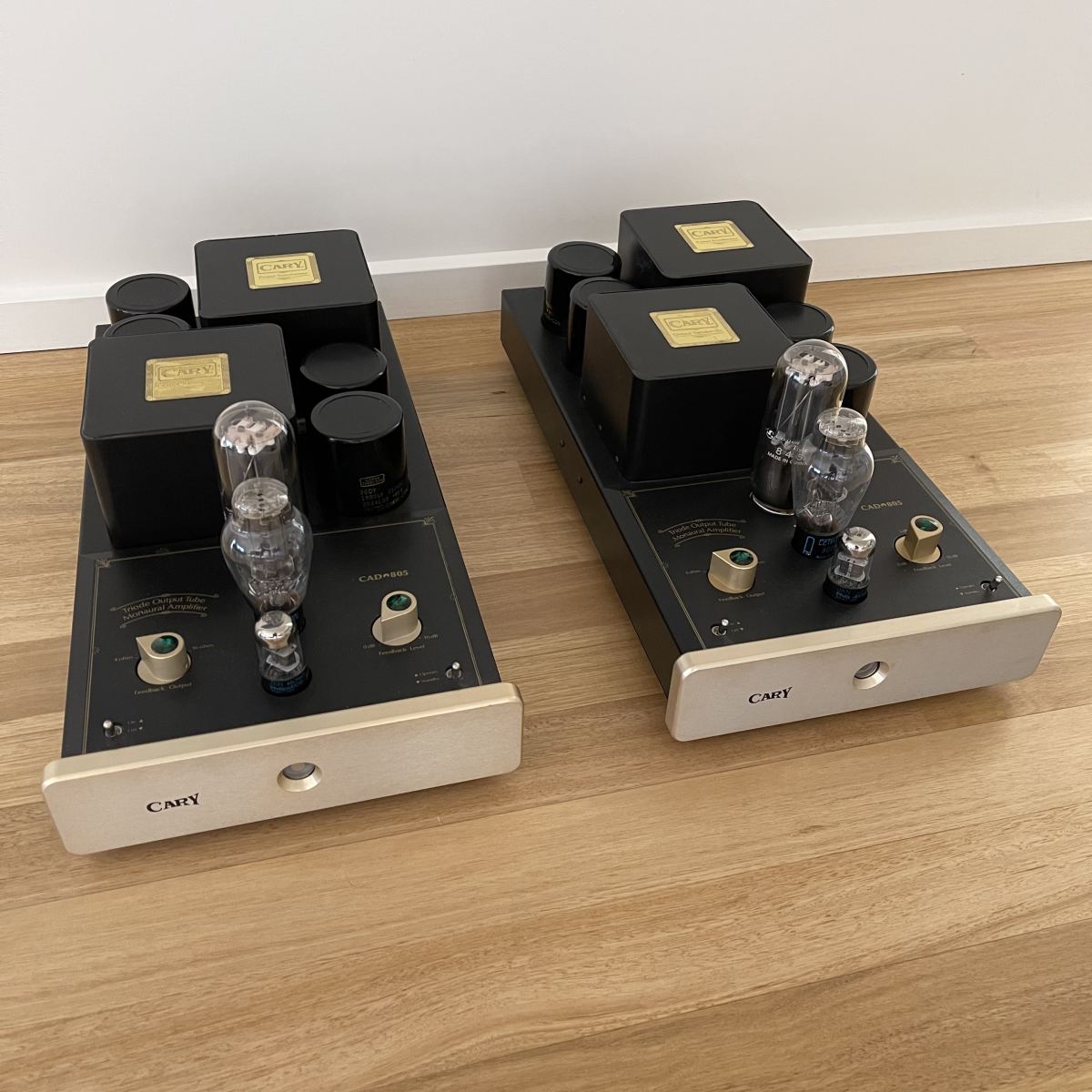Cary CAD-805B amplifier (pair) - Stereo, Home Cinema, Headphones ...