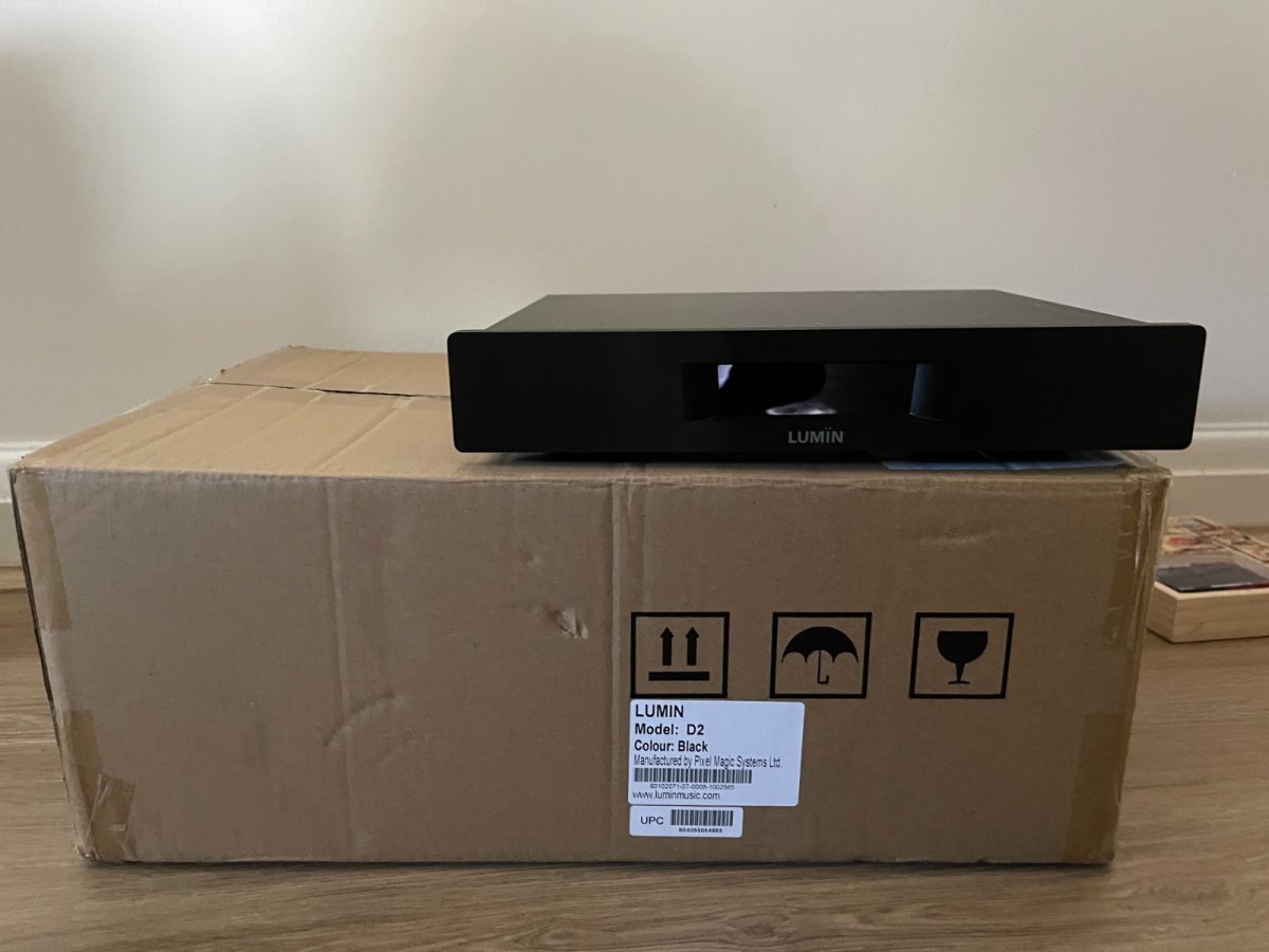 Lumin D2 Streamer DAC (1 month old , wt receipt & warranty) - Stereo, Home Cinema, Headphones ...