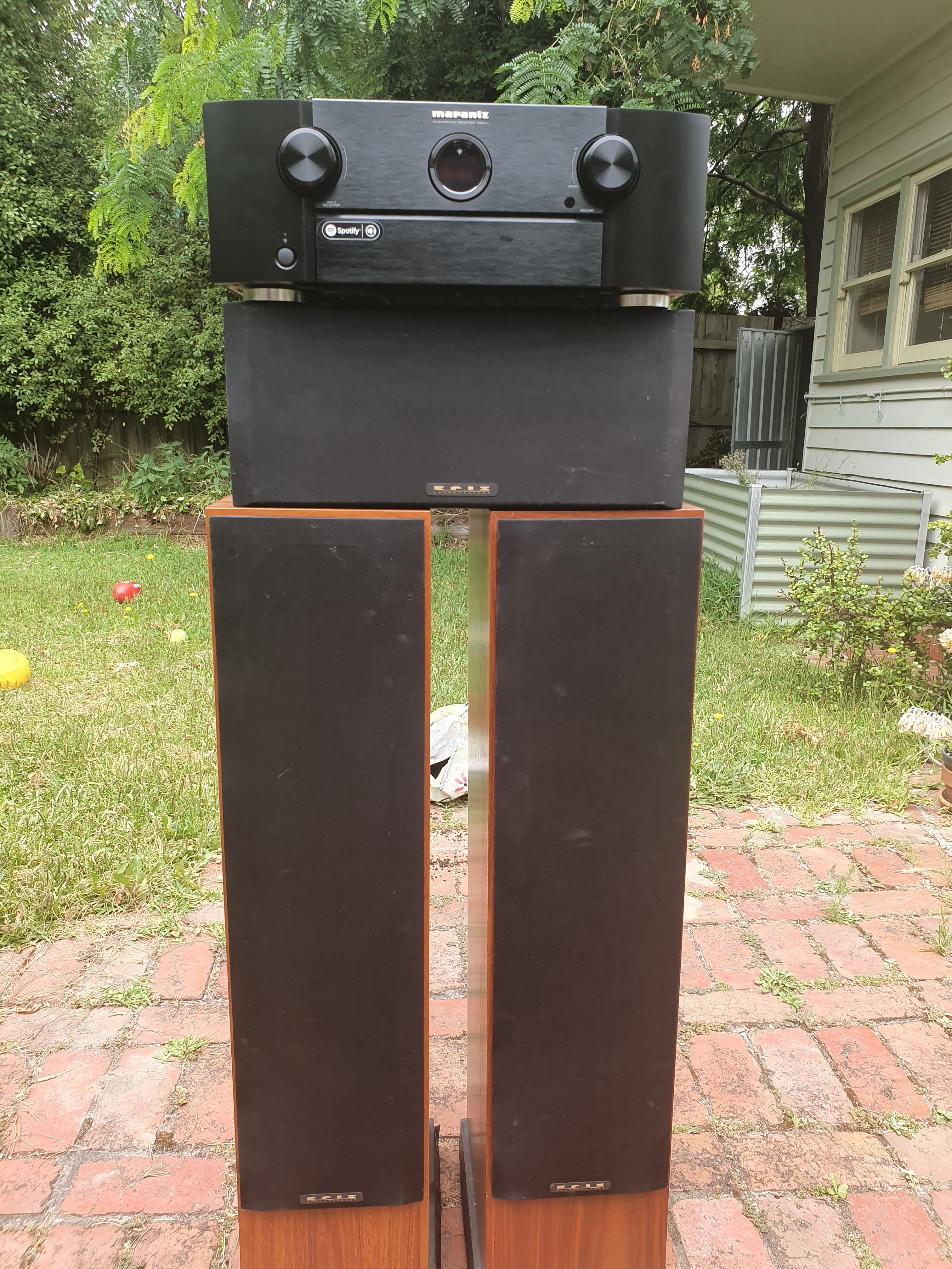 Marantz SR6011 and Krix Lyrix Gold surround system - Stereo, Home ...