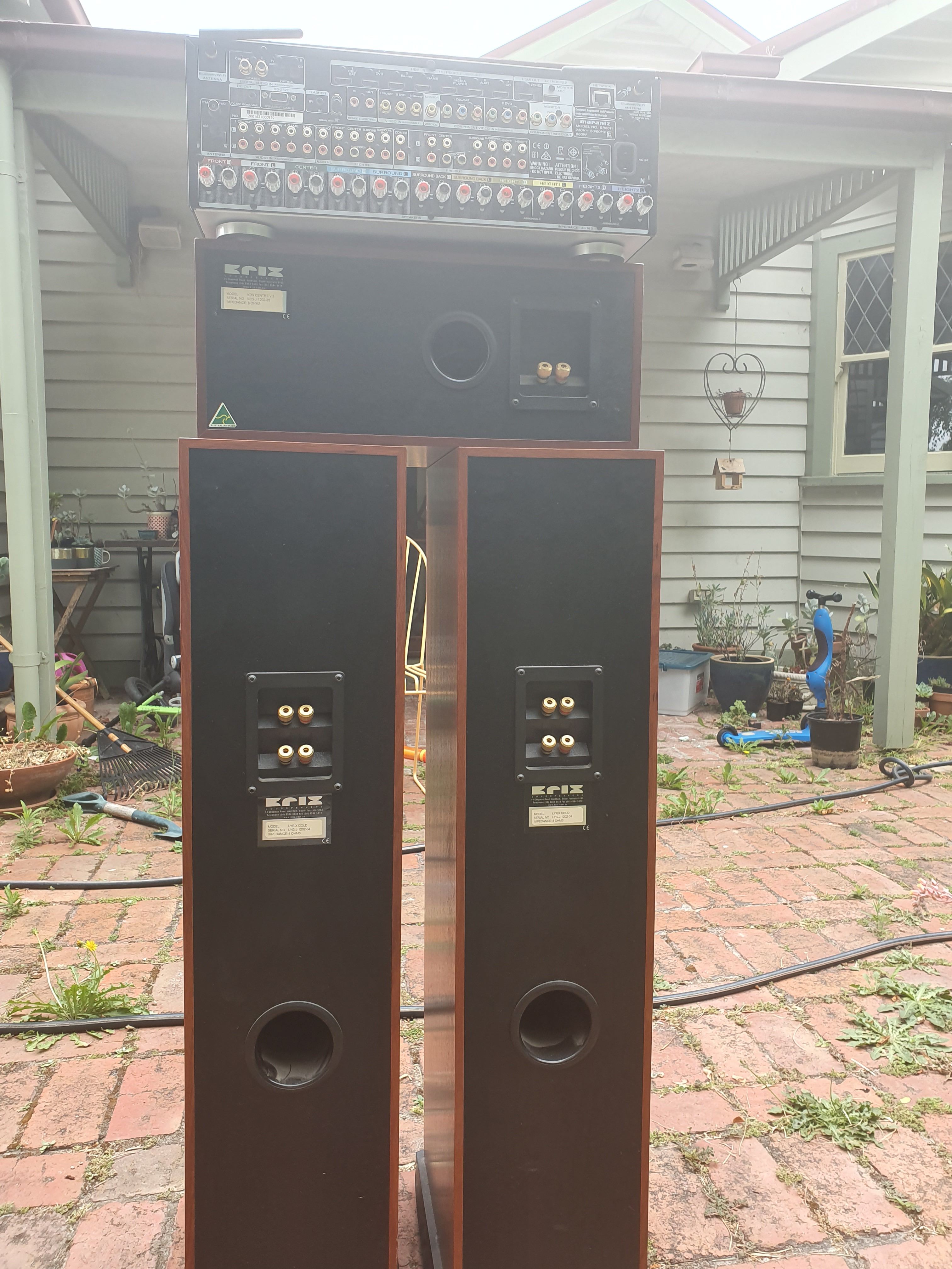 Marantz SR6011 and Krix Lyrix Gold surround system - Stereo, Home ...