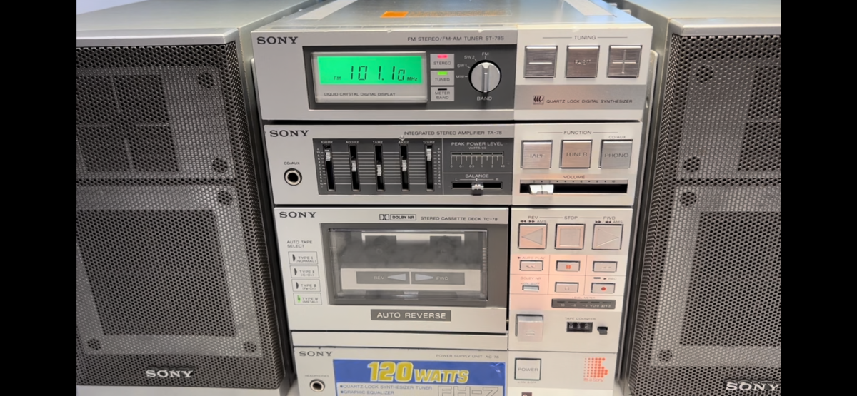 Sony FH-7 Micro Hifi Original 1980’s - Stereo, Home Cinema, Headphones ...