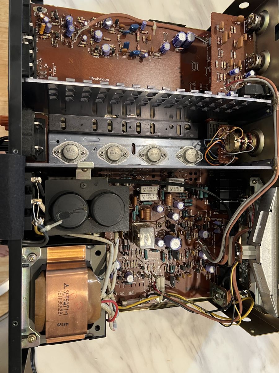 TECHNICS SU-7700II Integrated Amplifier - Stereo, Home Cinema ...