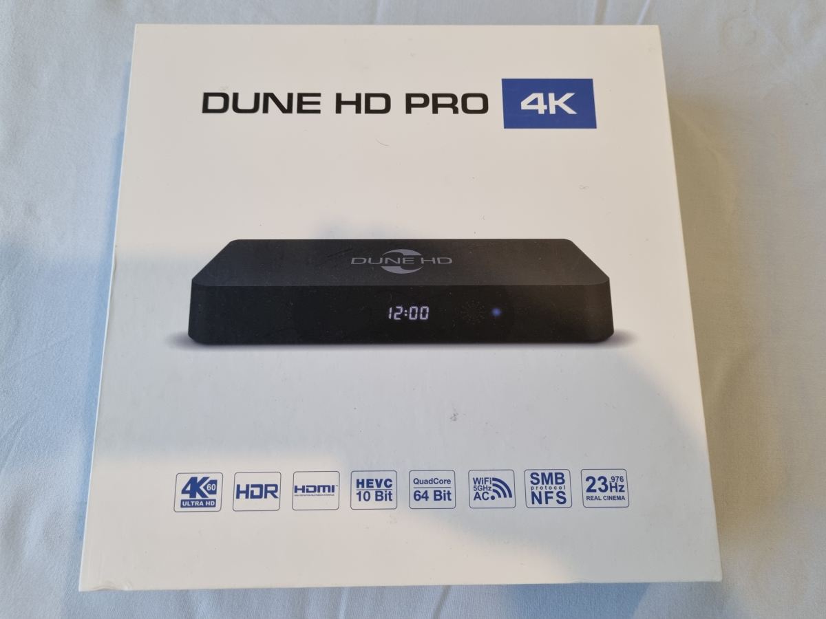 Dune HD PRO 4K Media Player |﻿ Stereo, Home Cinema, Headphones Components