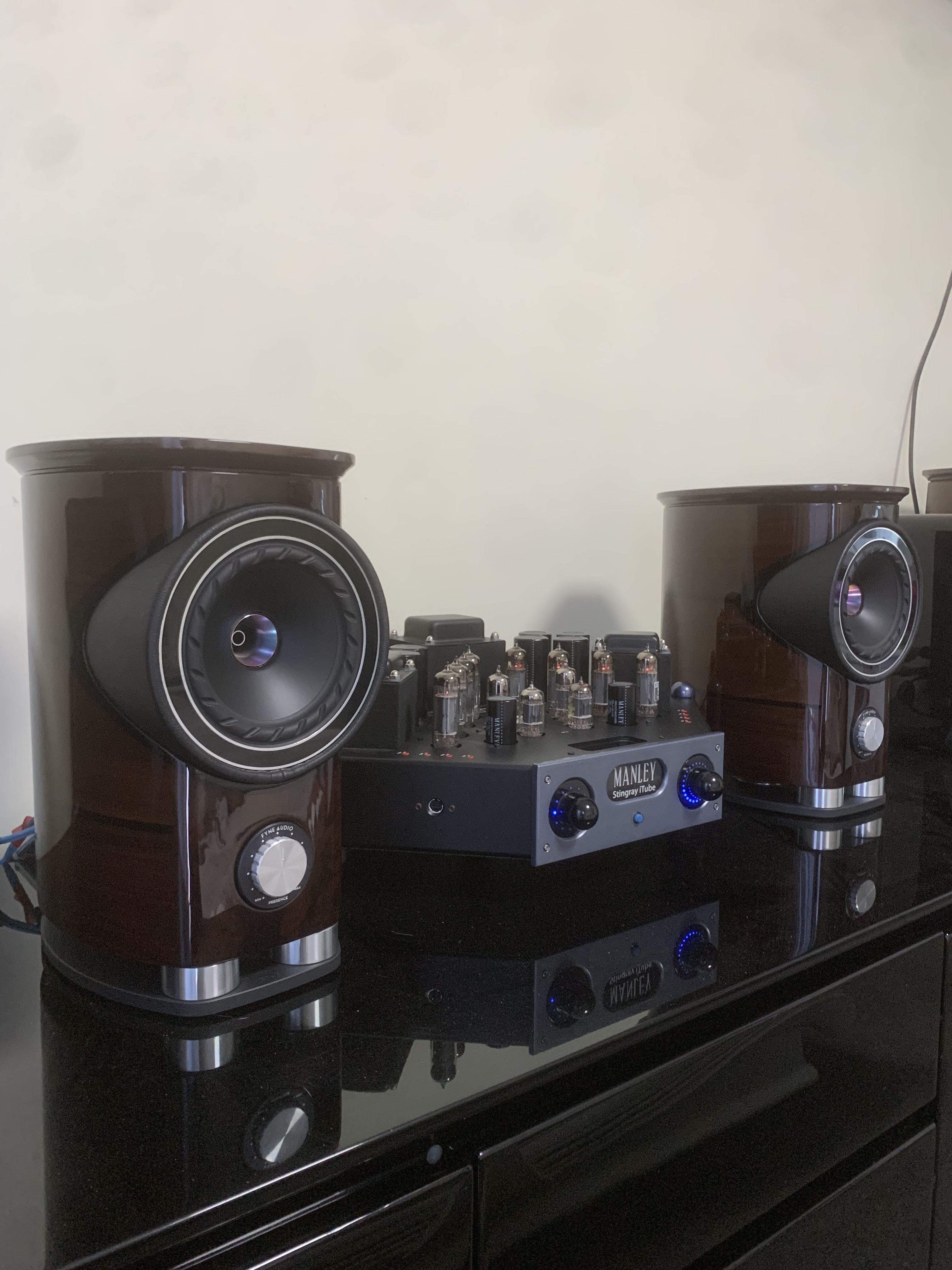 Fyne speakers and Manley integrated amplifier |﻿ Stereo, Home Cinema ...
