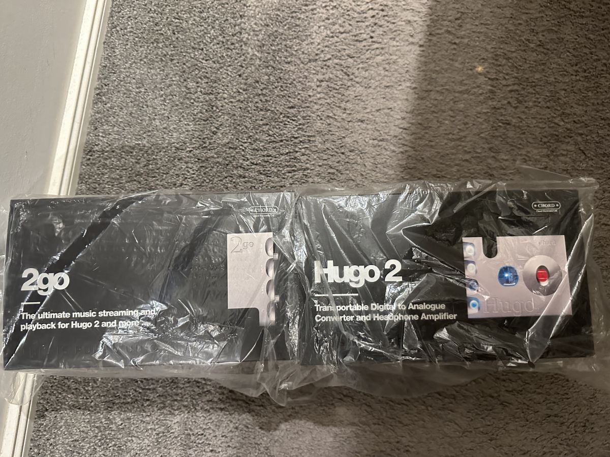 Chord Hugo 2 + 2Go + Leather carry strap case rrp 6300 - Stereo, Home ...