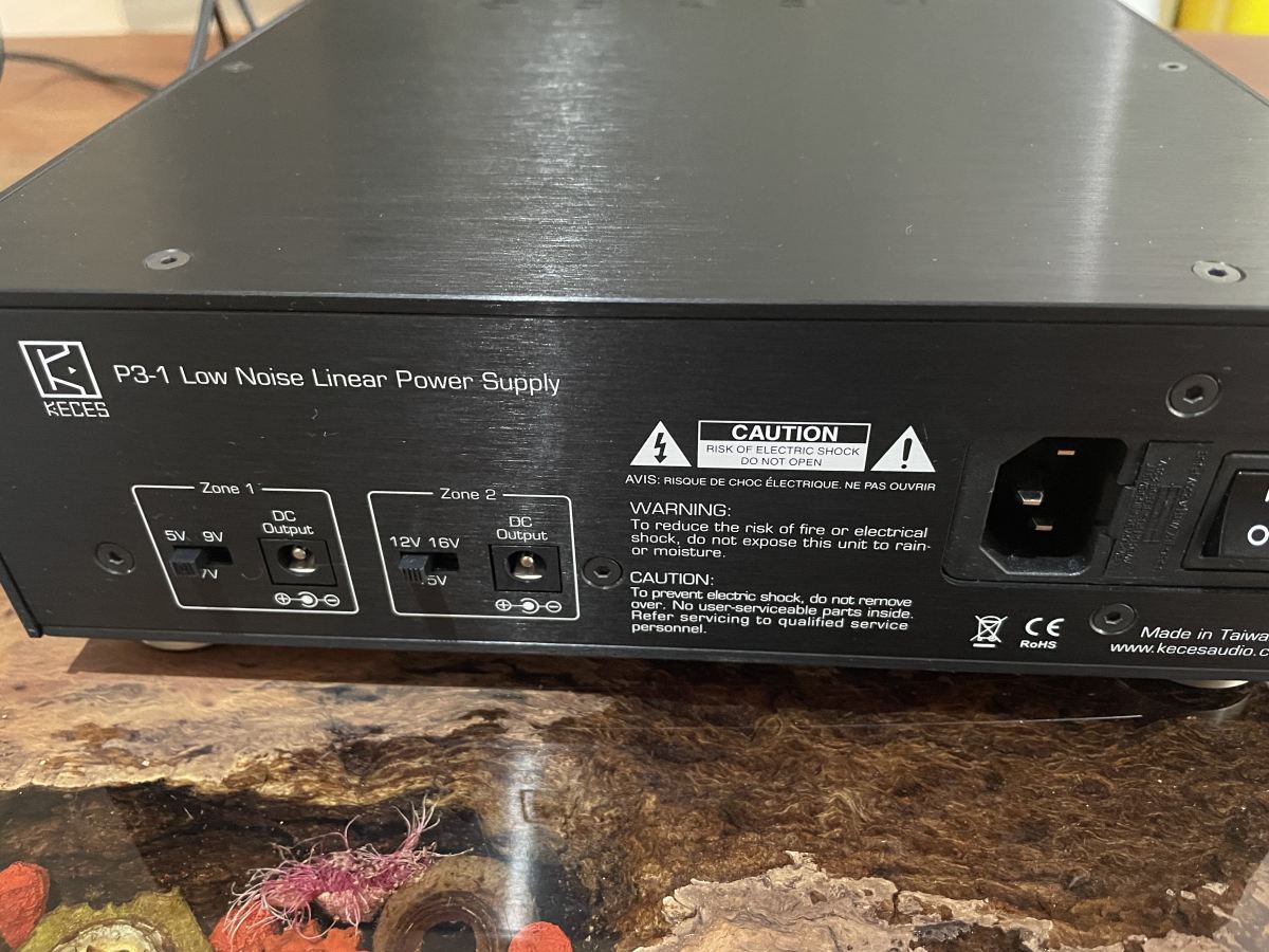FS: Keces P3-1 Low Noise Linear Power Supply - Hi-Fi and Cinema Cables ...