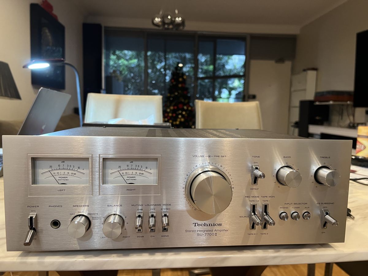 TECHNICS SU-7700II Integrated Amplifier - Stereo, Home Cinema ...
